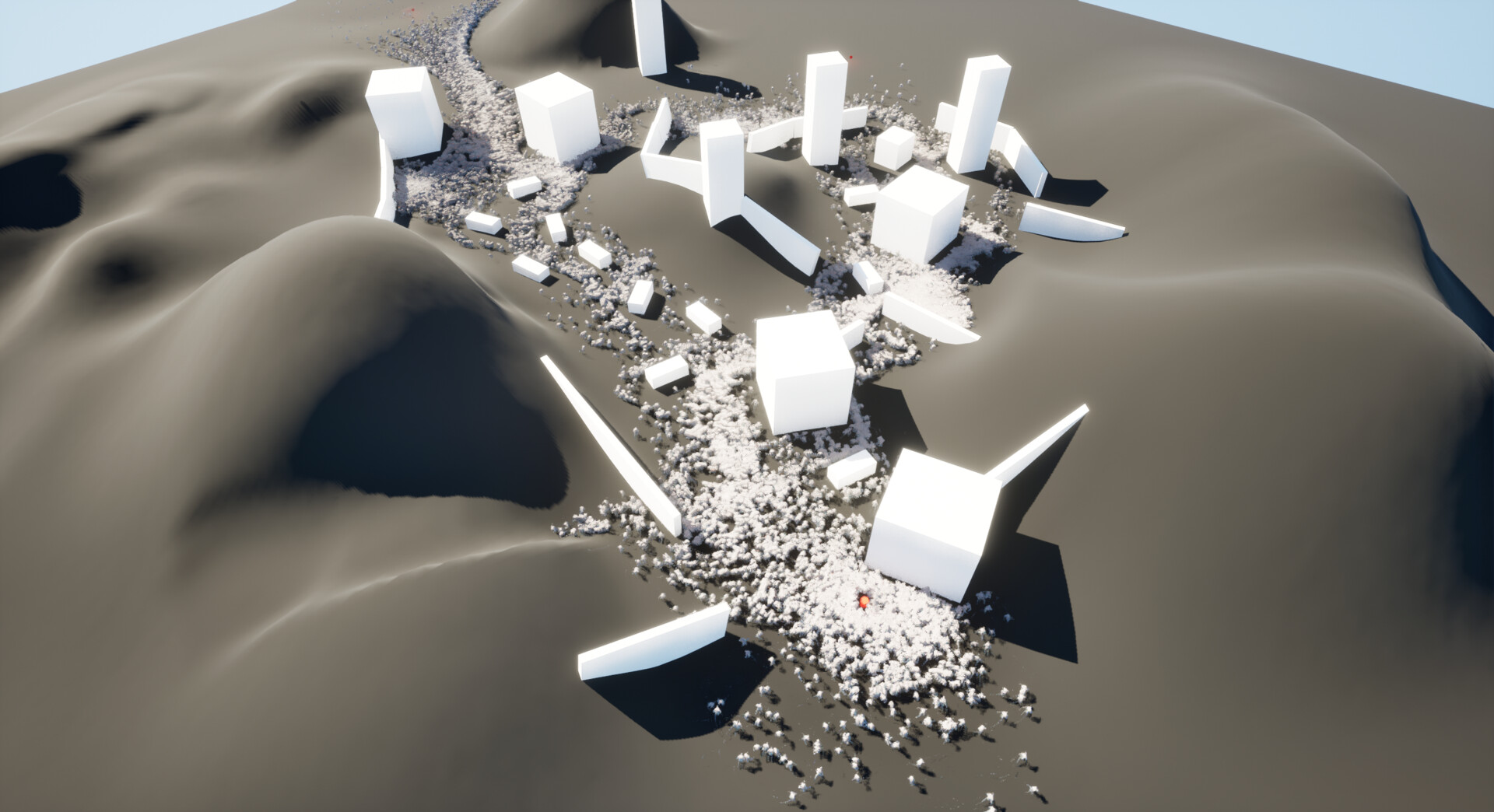 ArtStation - Crowd Dynamics in UE 5: Scalable Niagara Simulation
