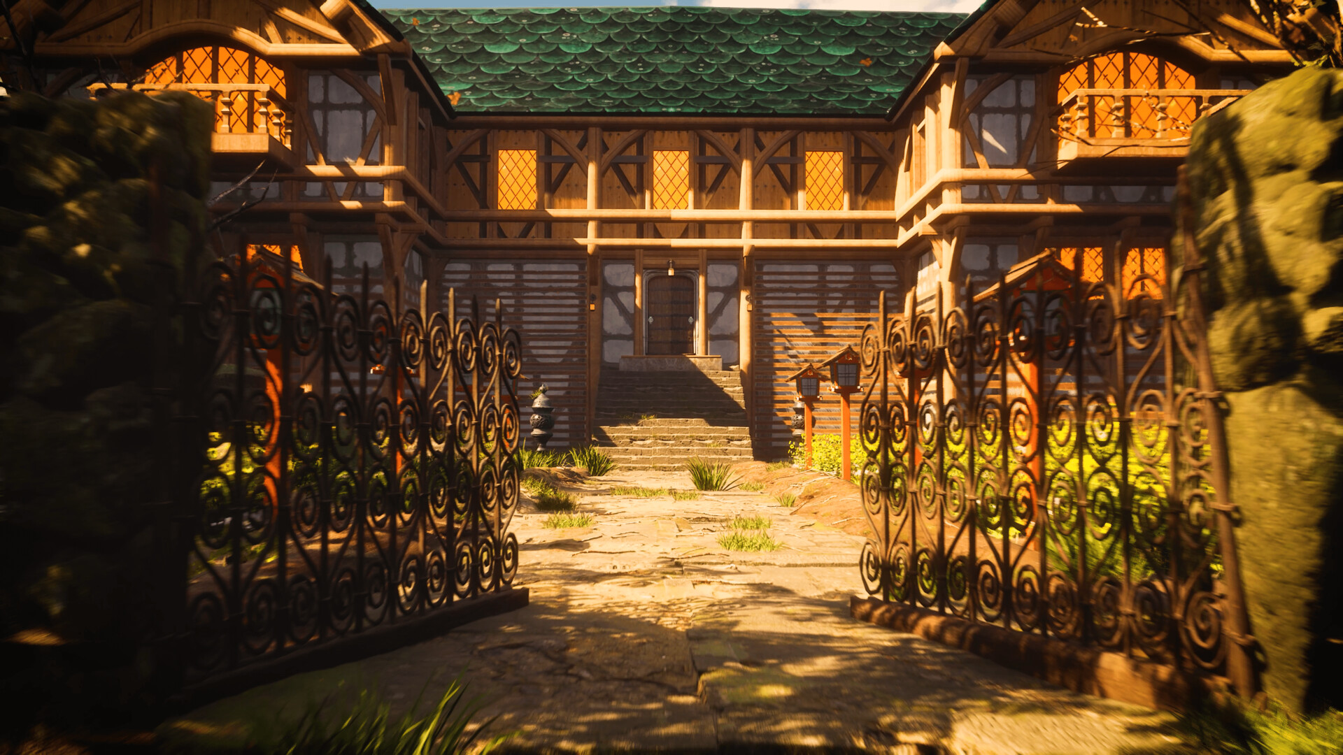 ArtStation - Woodland Retreat Environment Concept I UE5