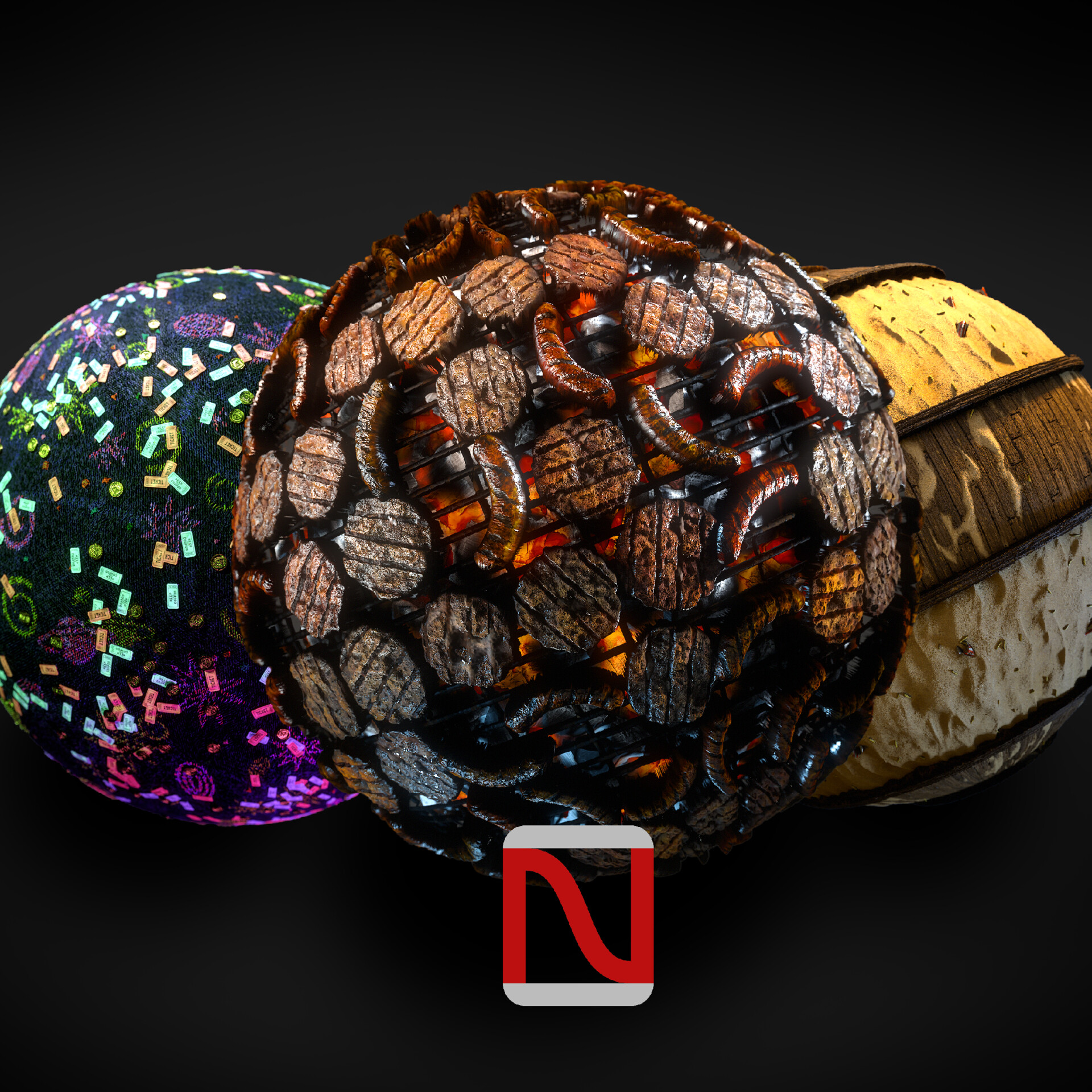 ArtStation - Nodevember 2023 -- Material Challenge