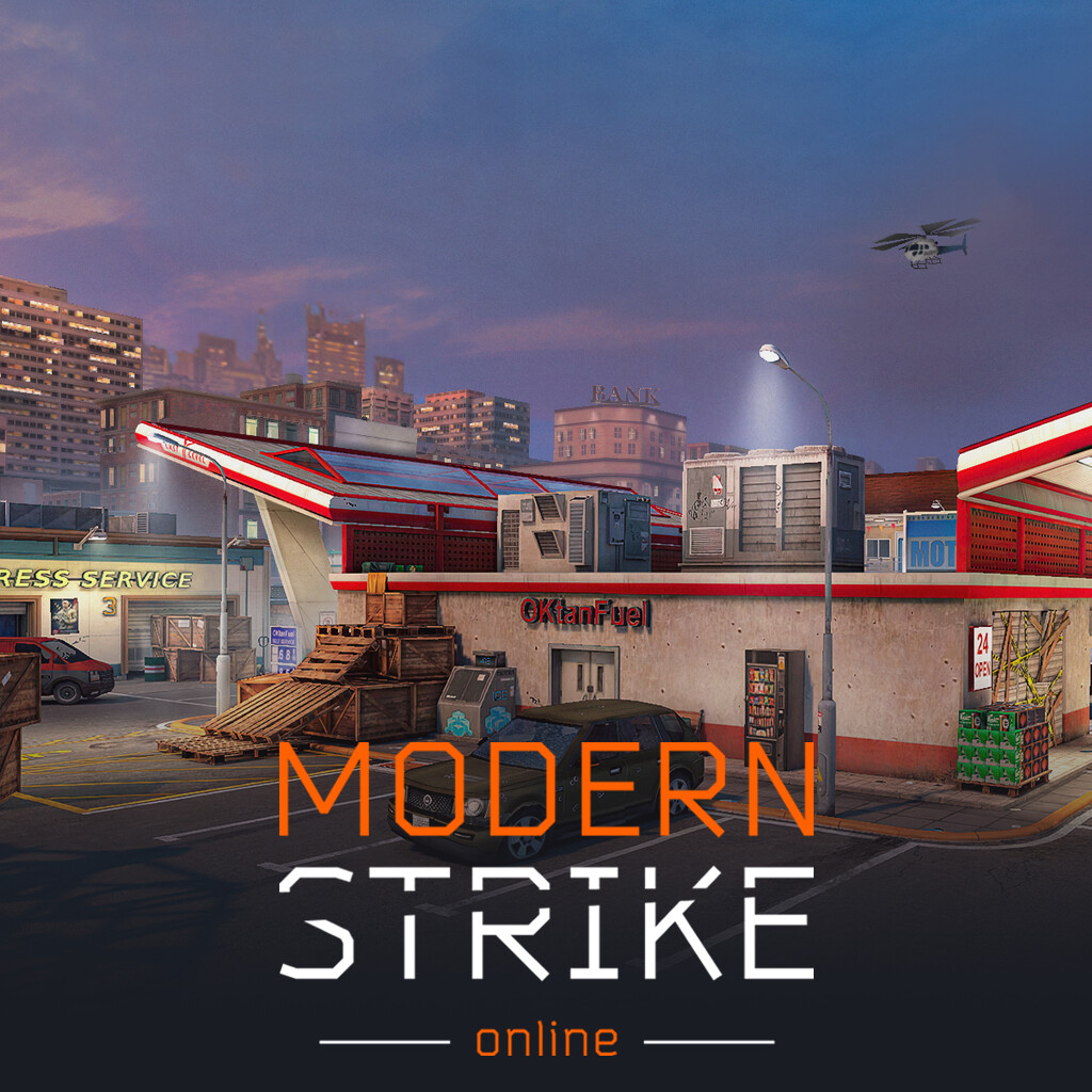 ArtStation - MSO - map Gas Station