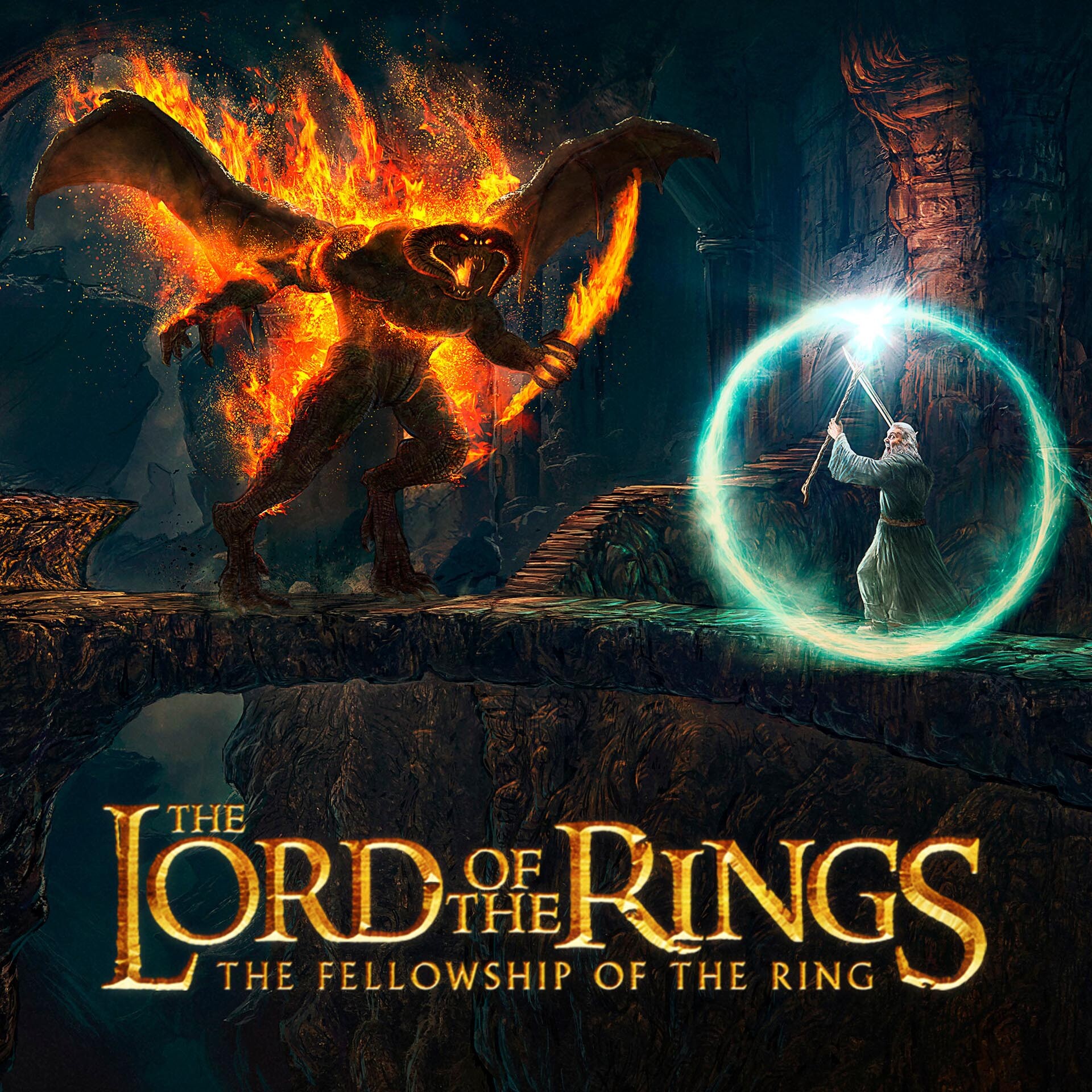 ArtStation - Balrog vs Gandalf