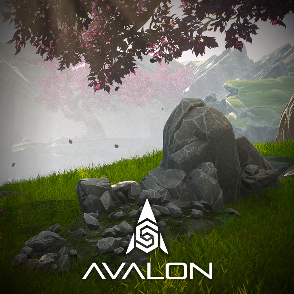ArtStation - AVALON - Rocks and Chimney