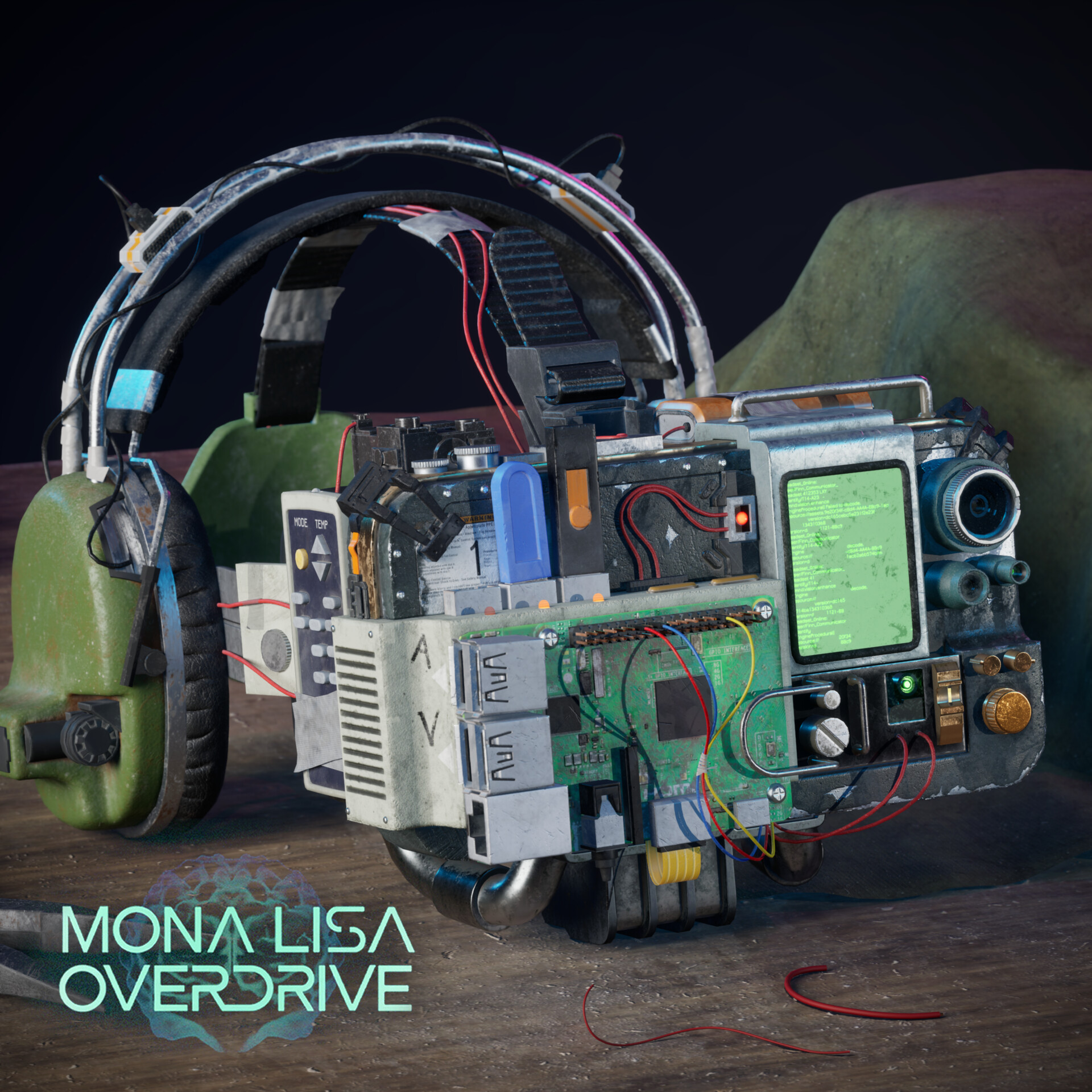 ArtStation - Mona Lisa Overdrive - Finn Communicator - Game Asset