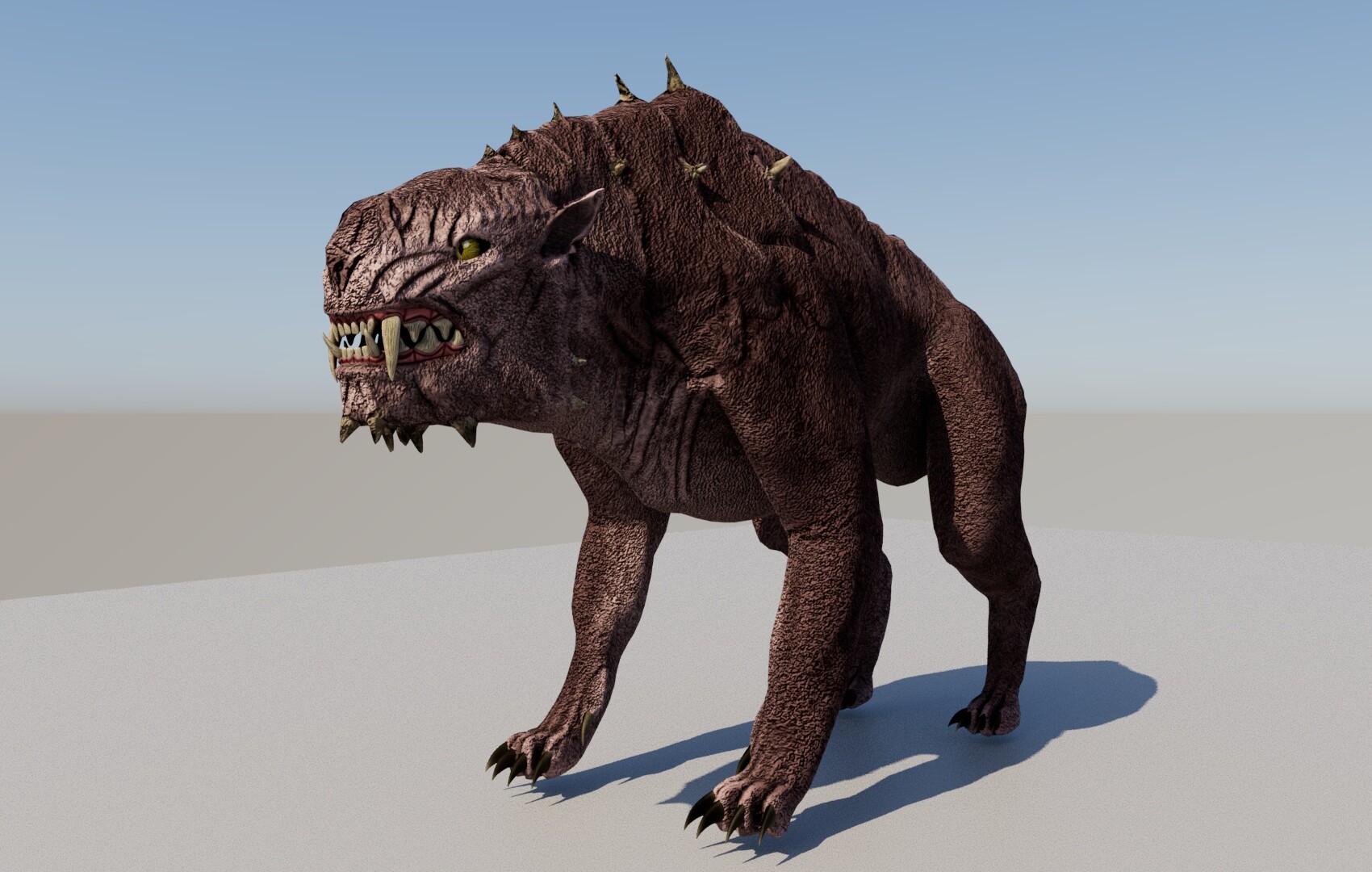 ArtStation - Caragor from Middle Earth: Shadow Of Mordor