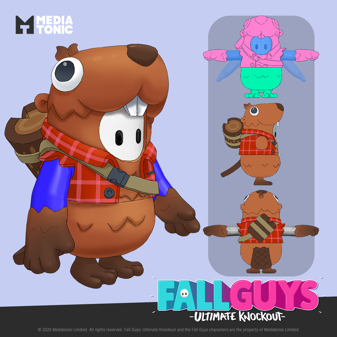 ArtStation - Fall Guys: LogJammer