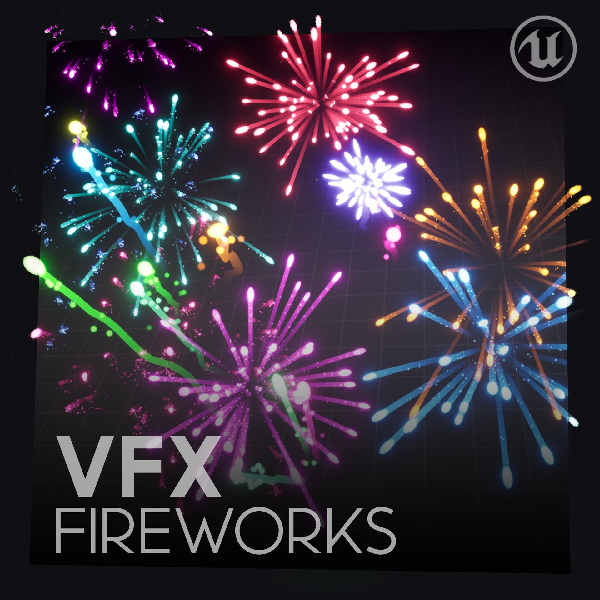 ArtStation - VFX - Fireworks