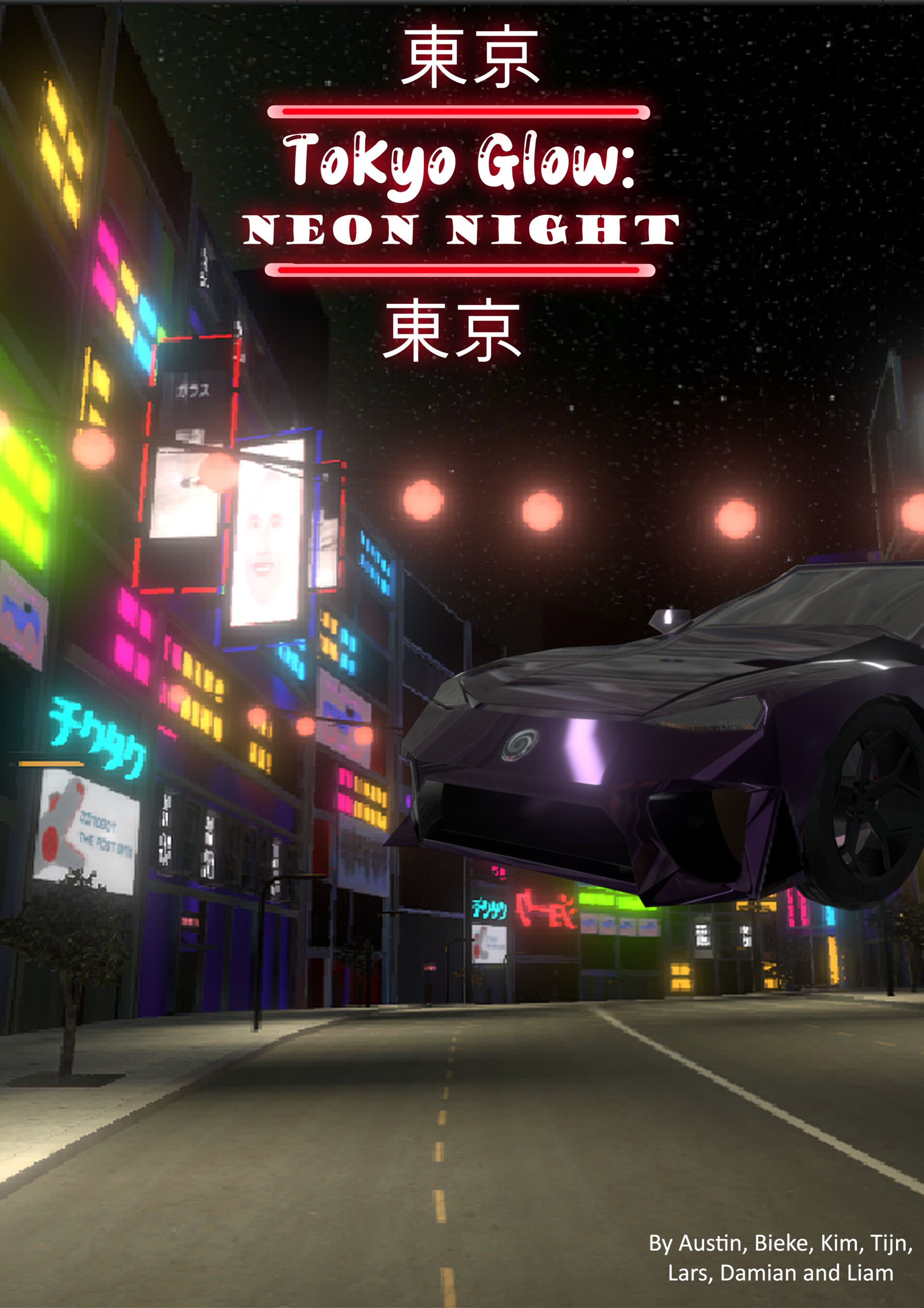 ArtStation - Tokyo Glow: Neon Night