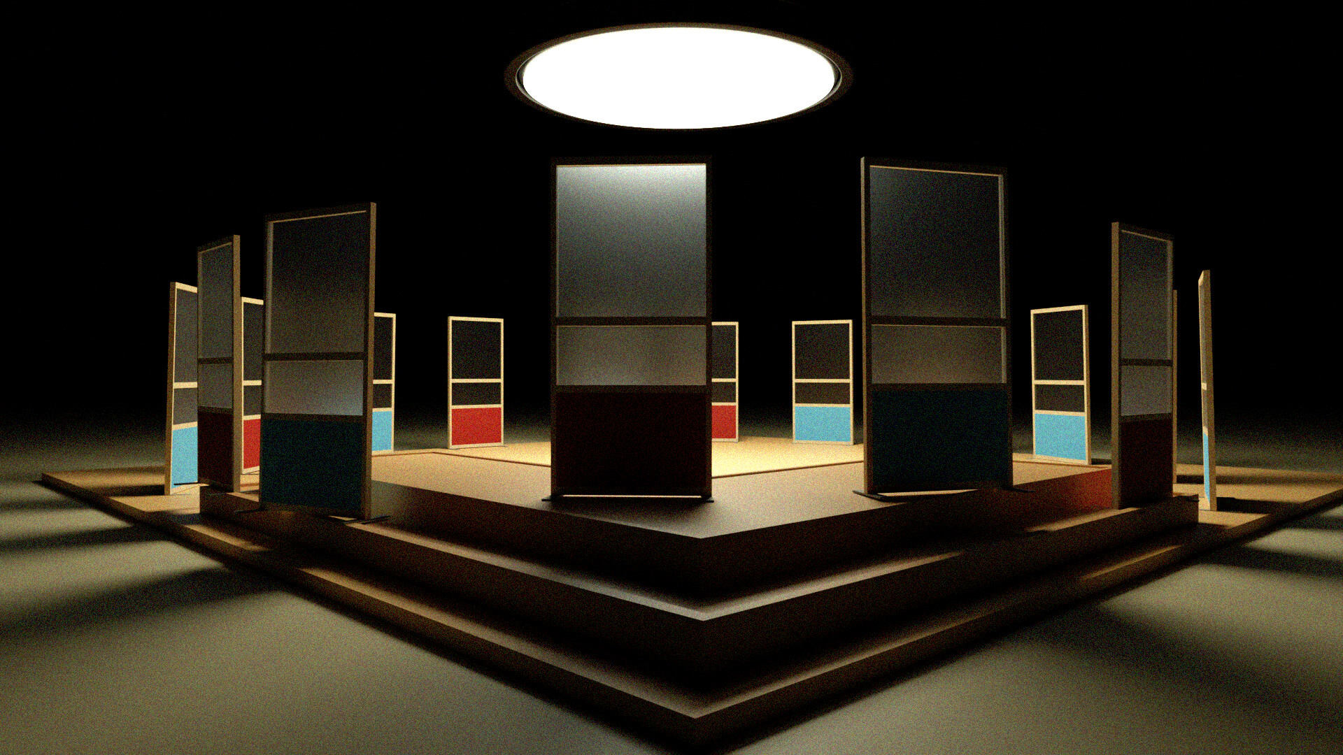 ArtStation - Body Paint - Stage Modeling / Animation