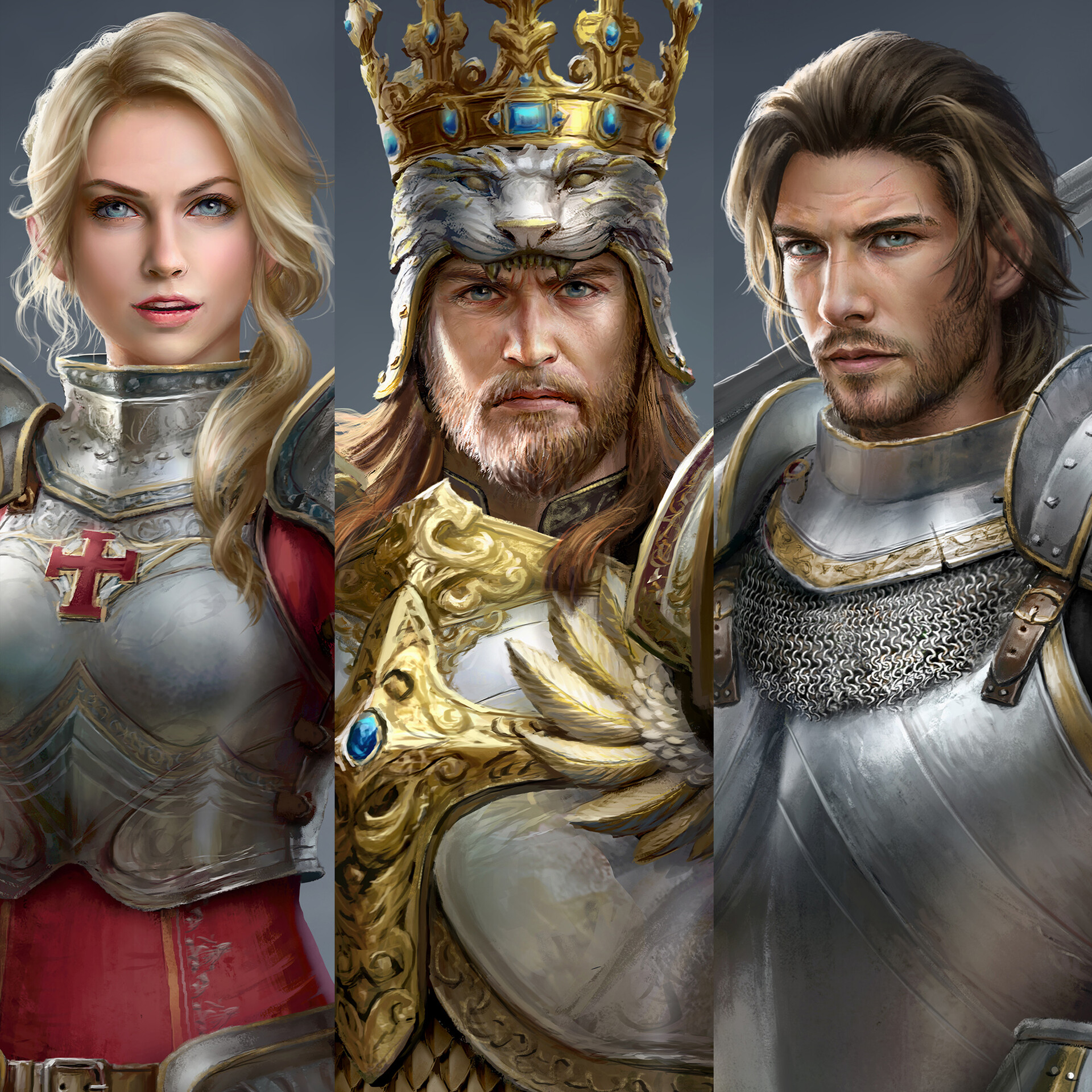 ArtStation - Heroes and Soldiers Design