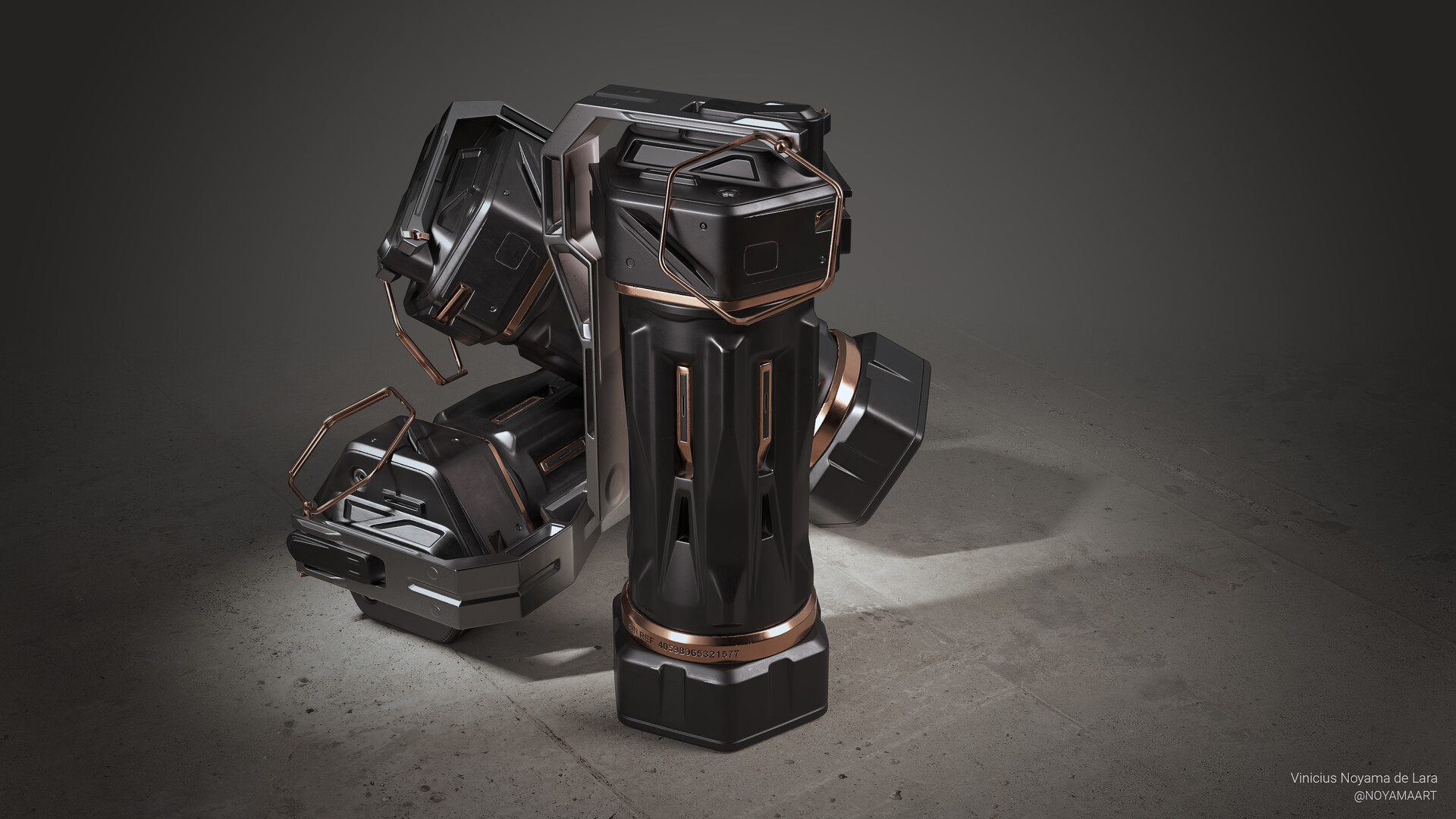 ArtStation - EMP Grenade