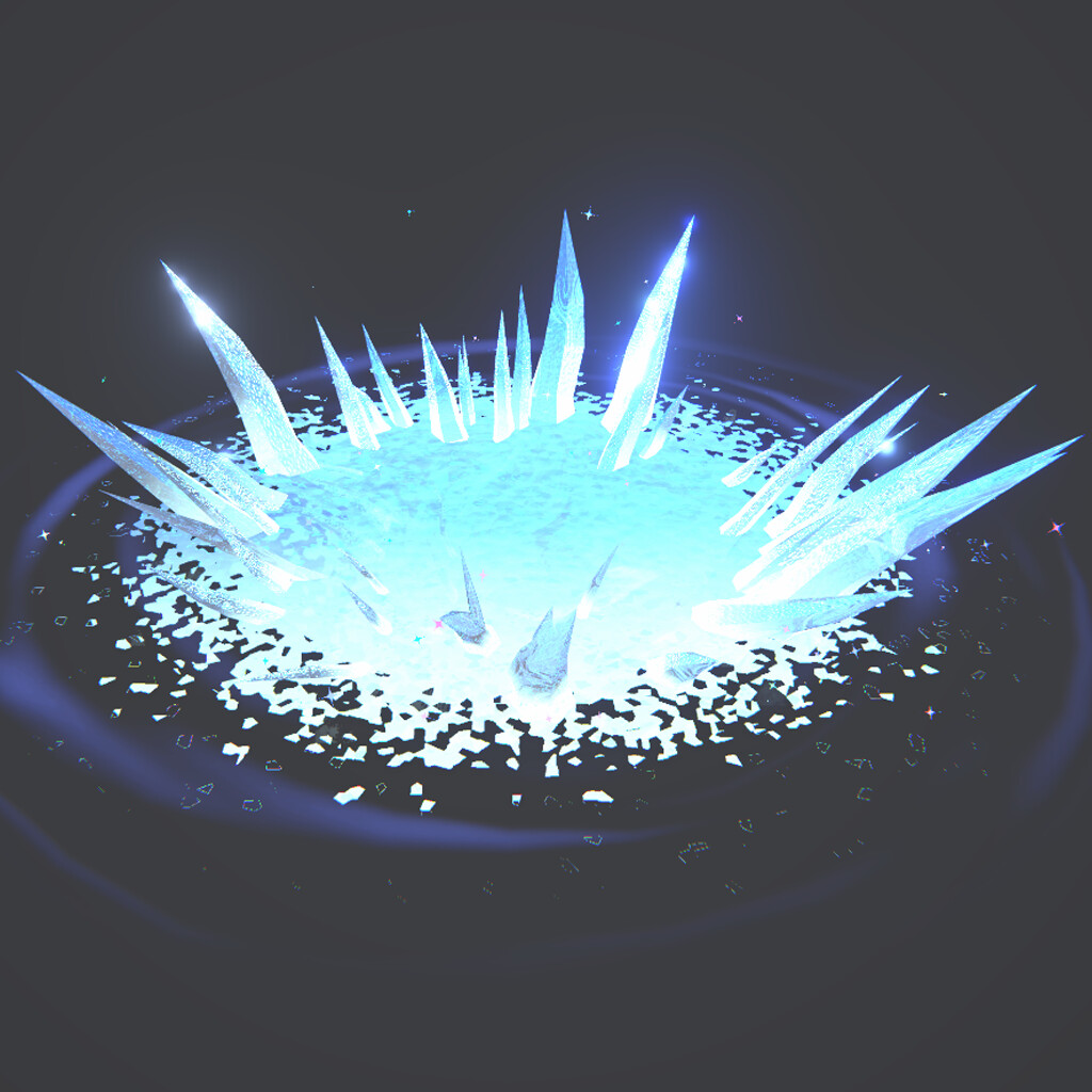 ArtStation - Ice Magic VFX