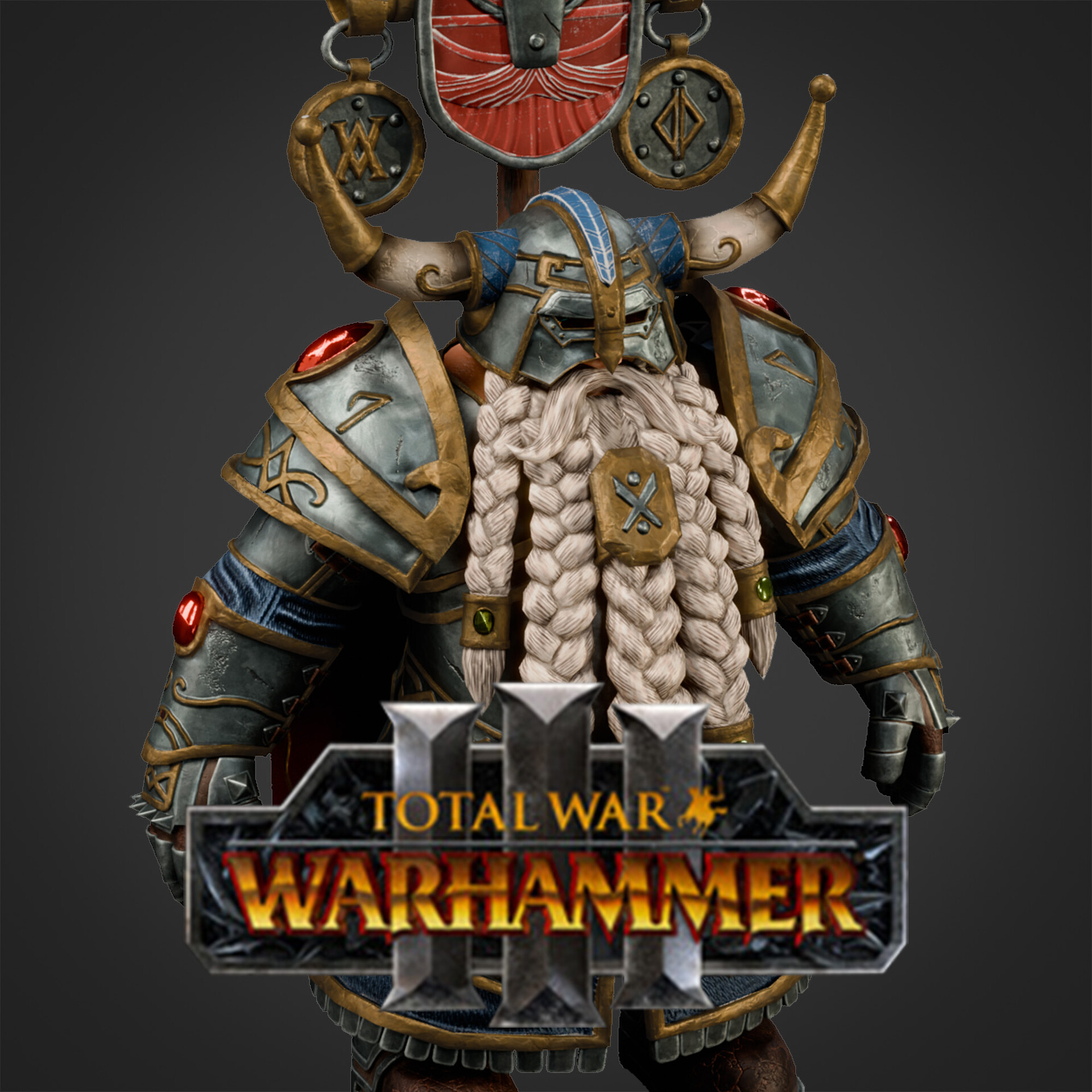 ArtStation - FanArt of Belegar IronHammer / Total War Warhammer Dwarves
