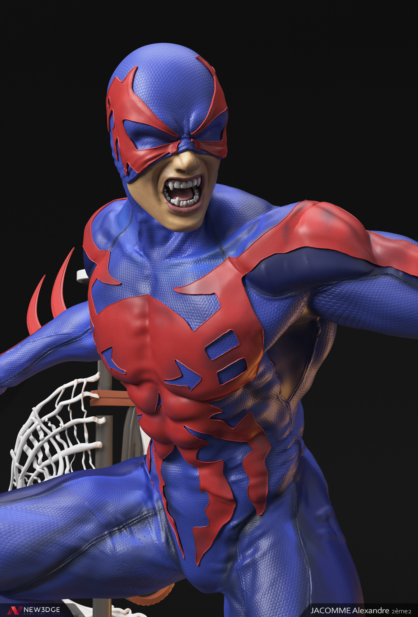 ArtStation - Spiderman 2099/Miguel O'Hara (Prime Studio Fan Figure)