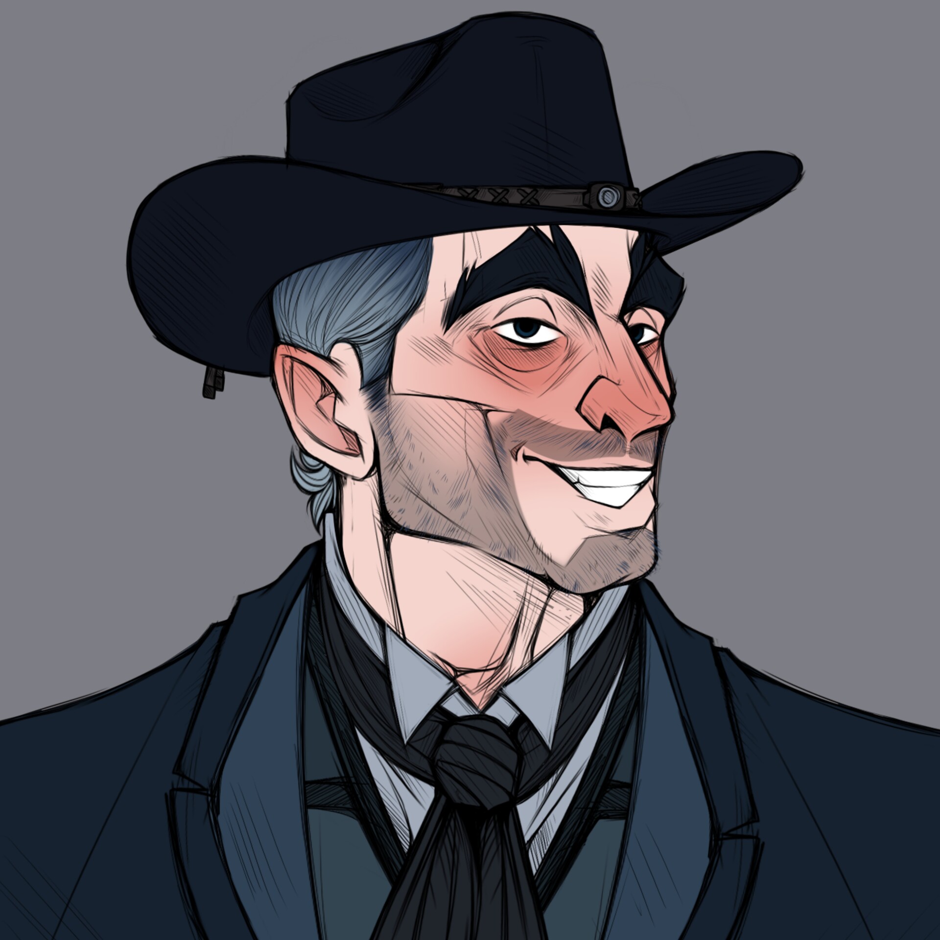 ArtStation - Mirage Cowboy Human-Transformers: Rise of the Old West AU