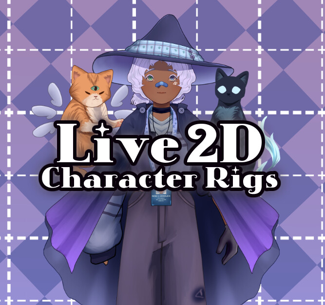 ArtStation - Live2D Character Rigs