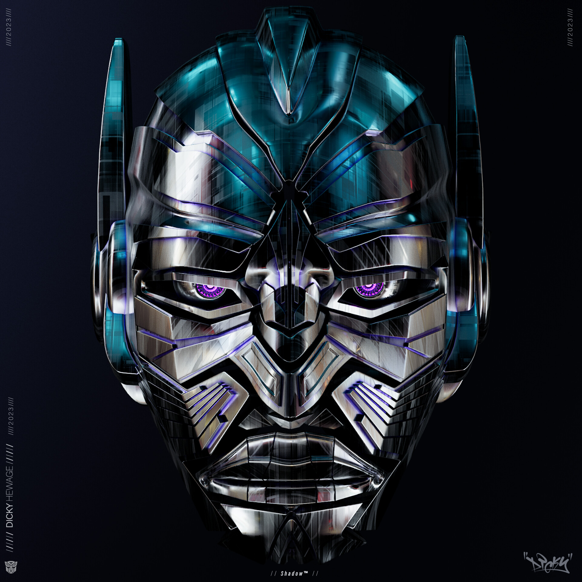 ArtStation - Shadow ™ // Autobot head Concept Design