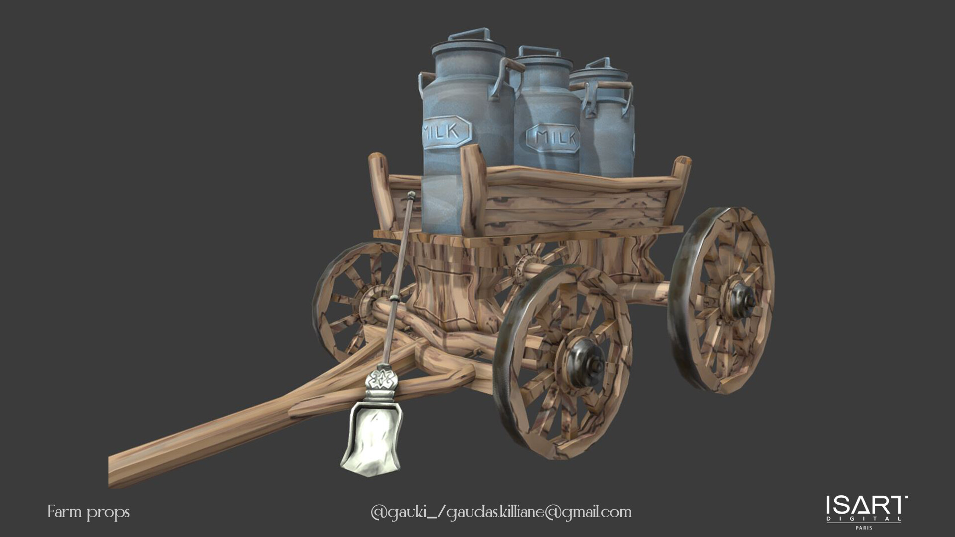 ArtStation - [Student Work] Farm Props