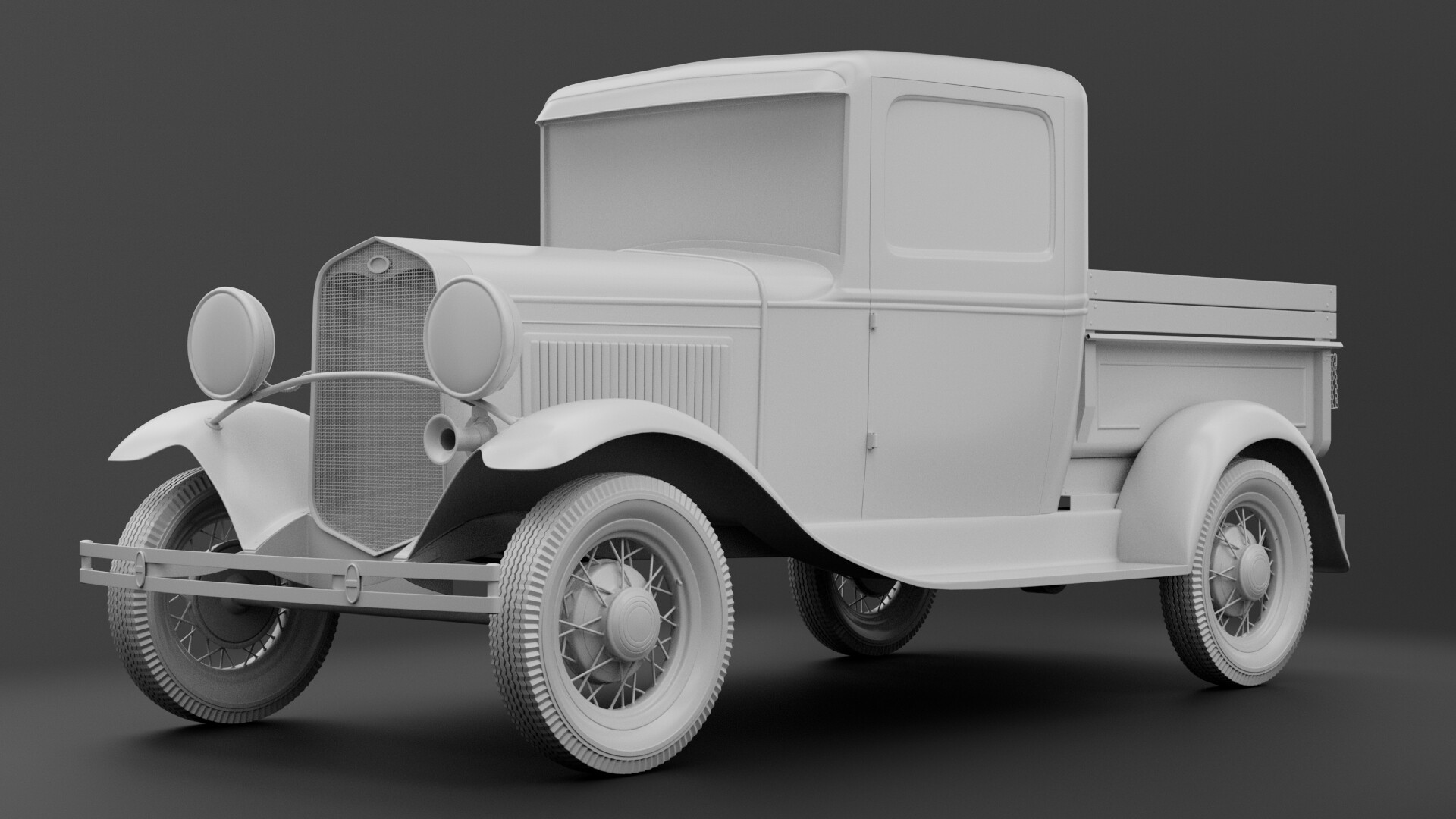 ArtStation - 1931 Ford Model A Pickup Truck