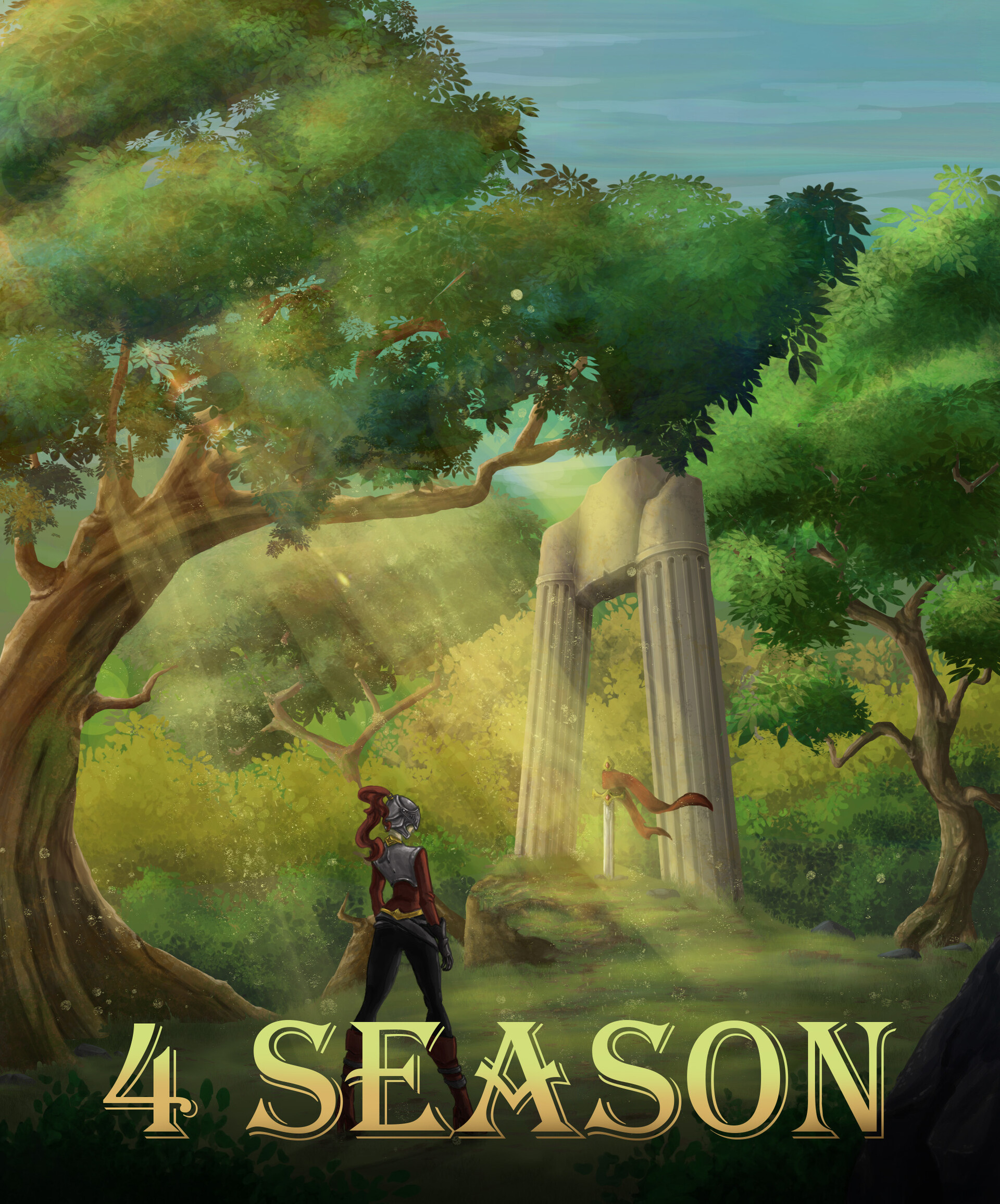 ArtStation - Illustration four season