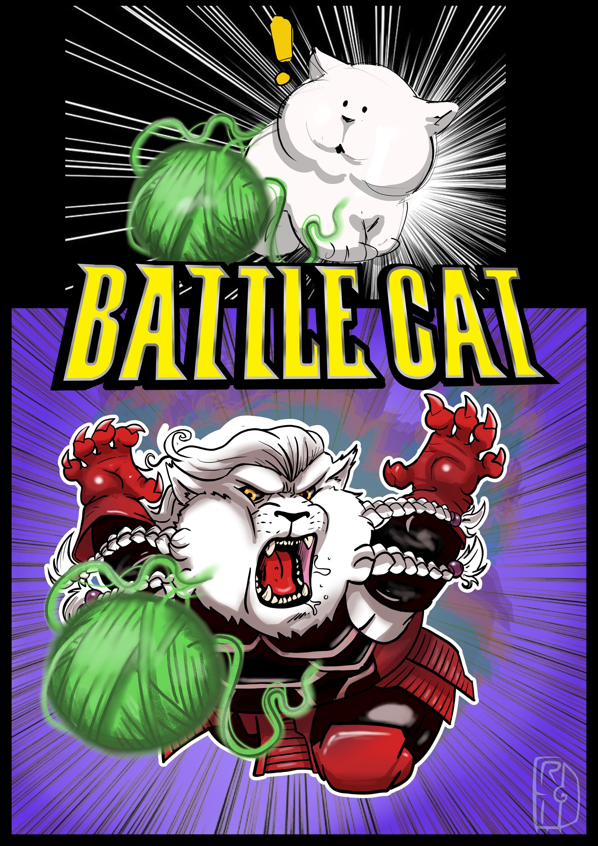 ArtStation - Battle Cat