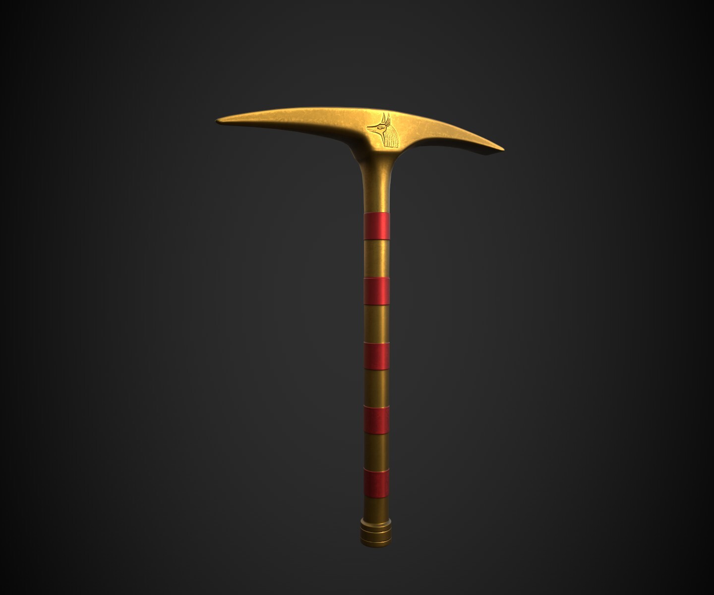 ArtStation - Stylized Egypt PickAxe