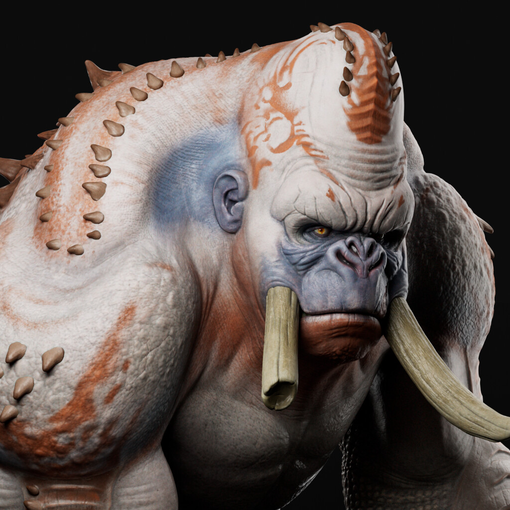 ArtStation - Gorilla Monster