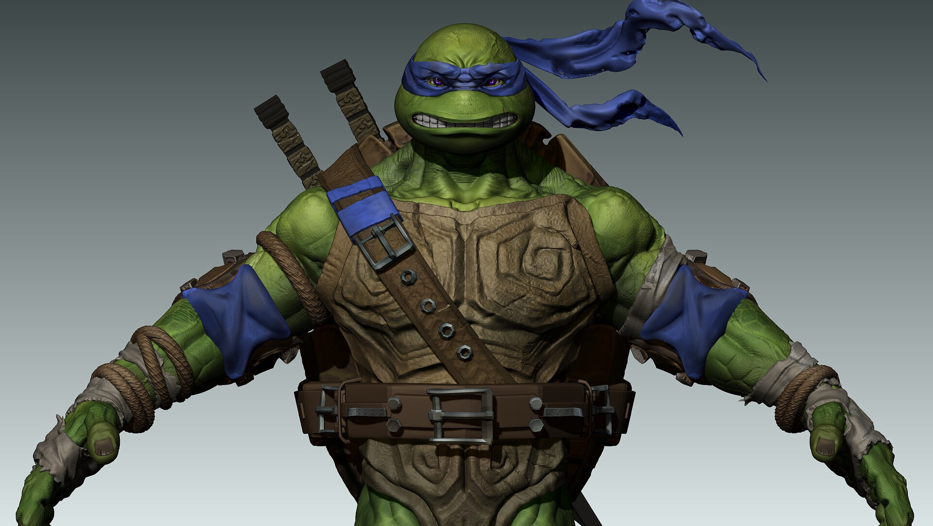 ArtStation - School Assignment: Ninja Turtle
