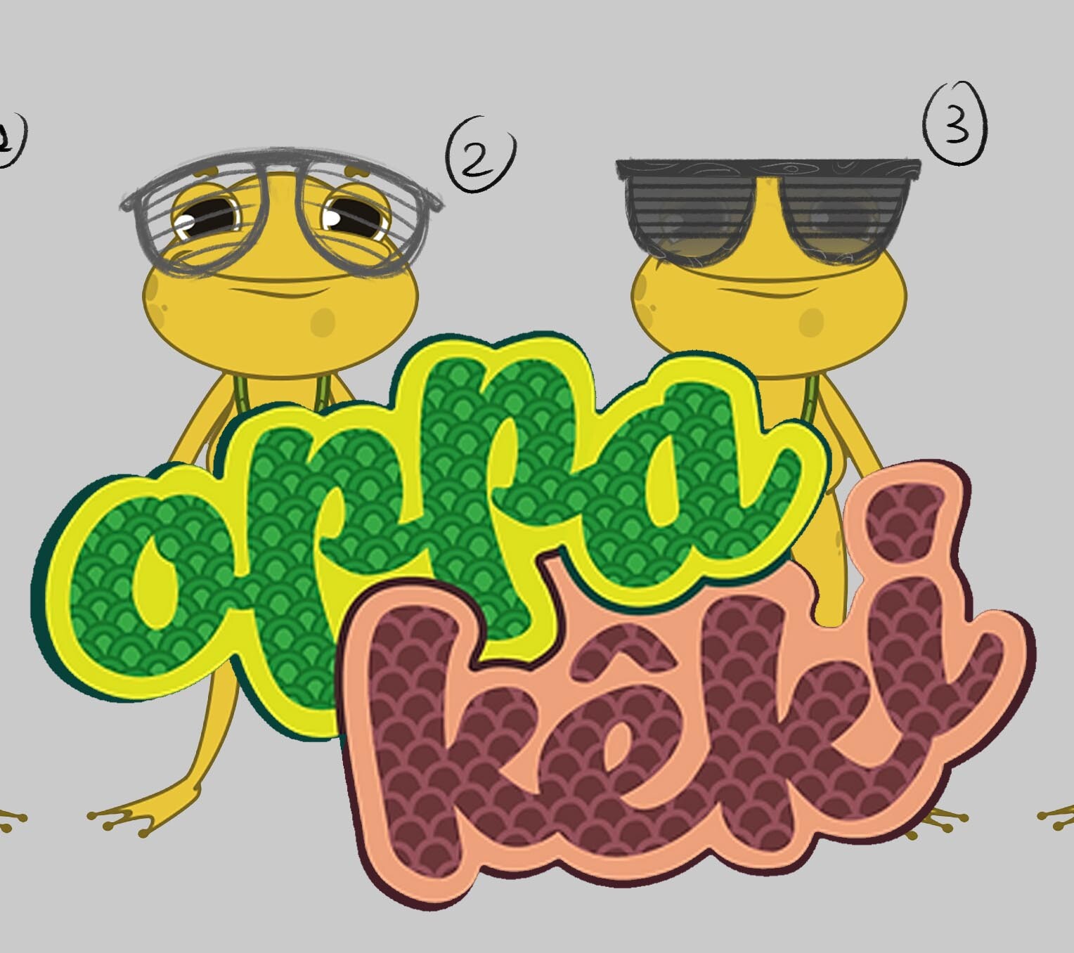 ArtStation - Character Design - Serie Oppa Kêki