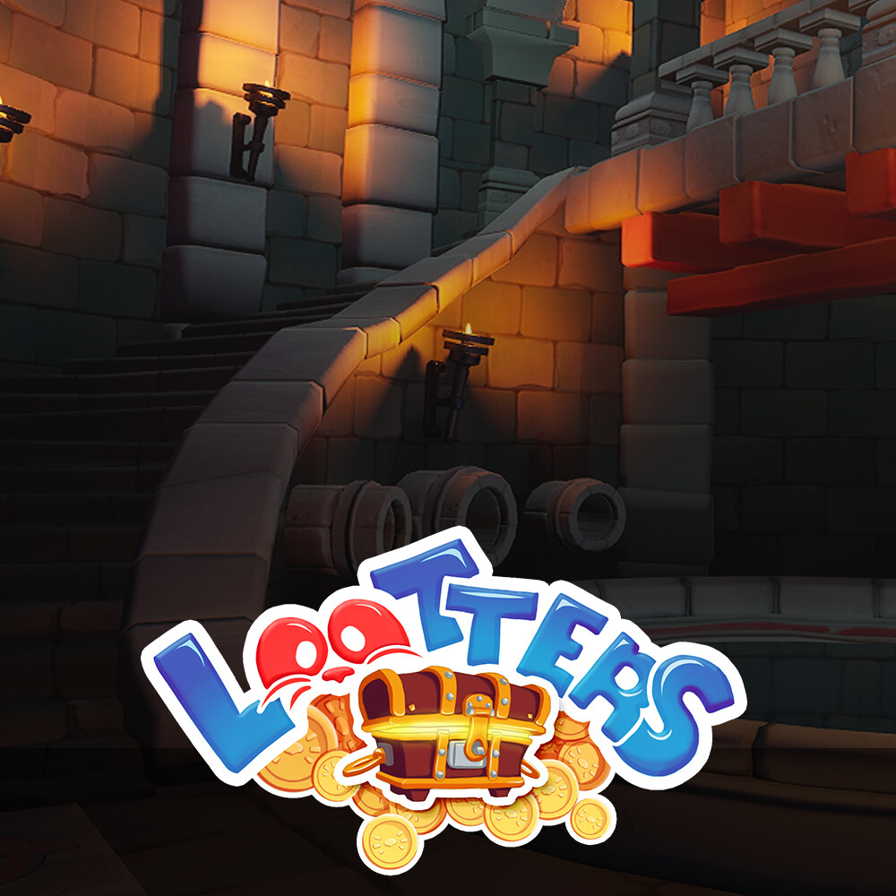 ArtStation - Lootters (Game project WIP environments)