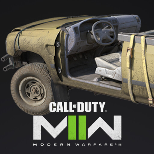 ArtStation - Call of Duty Modern Warfare 2 - Chopped Pickup Truck