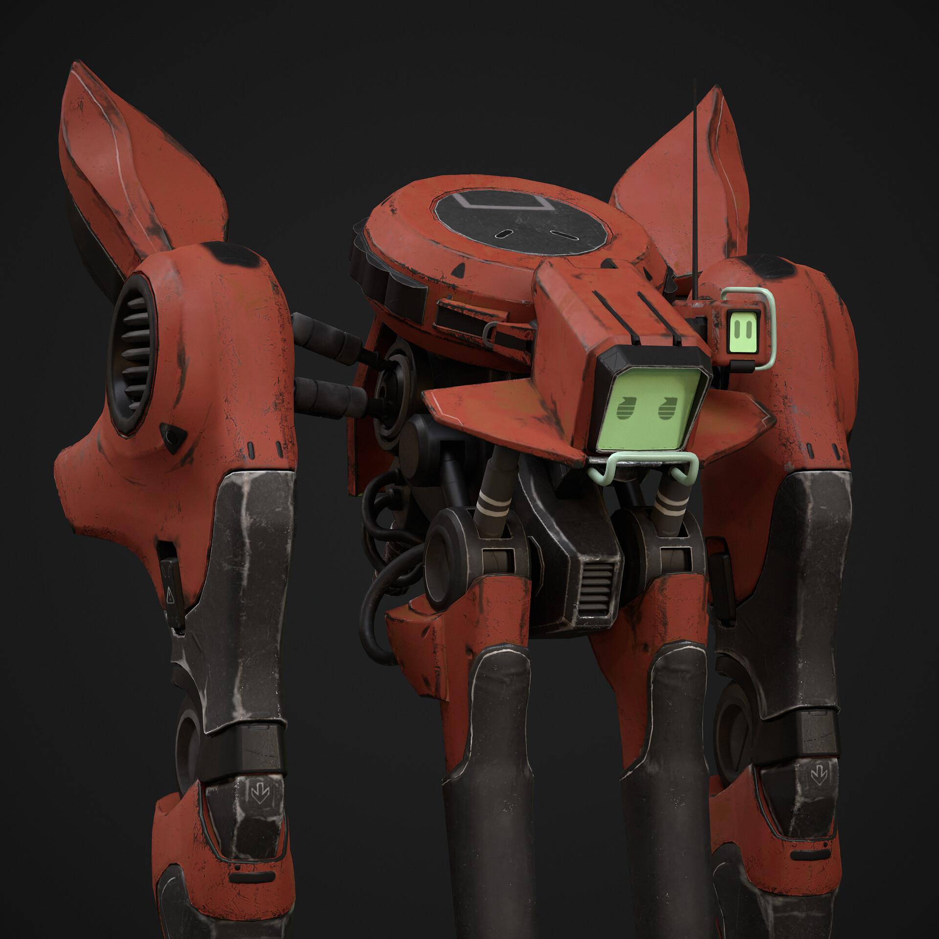 ArtStation - Pioneers' Mech Concept 05 - 3D Model