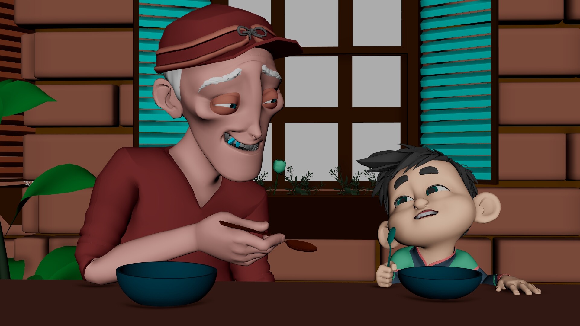 ArtStation - Breakfast! Character Animation