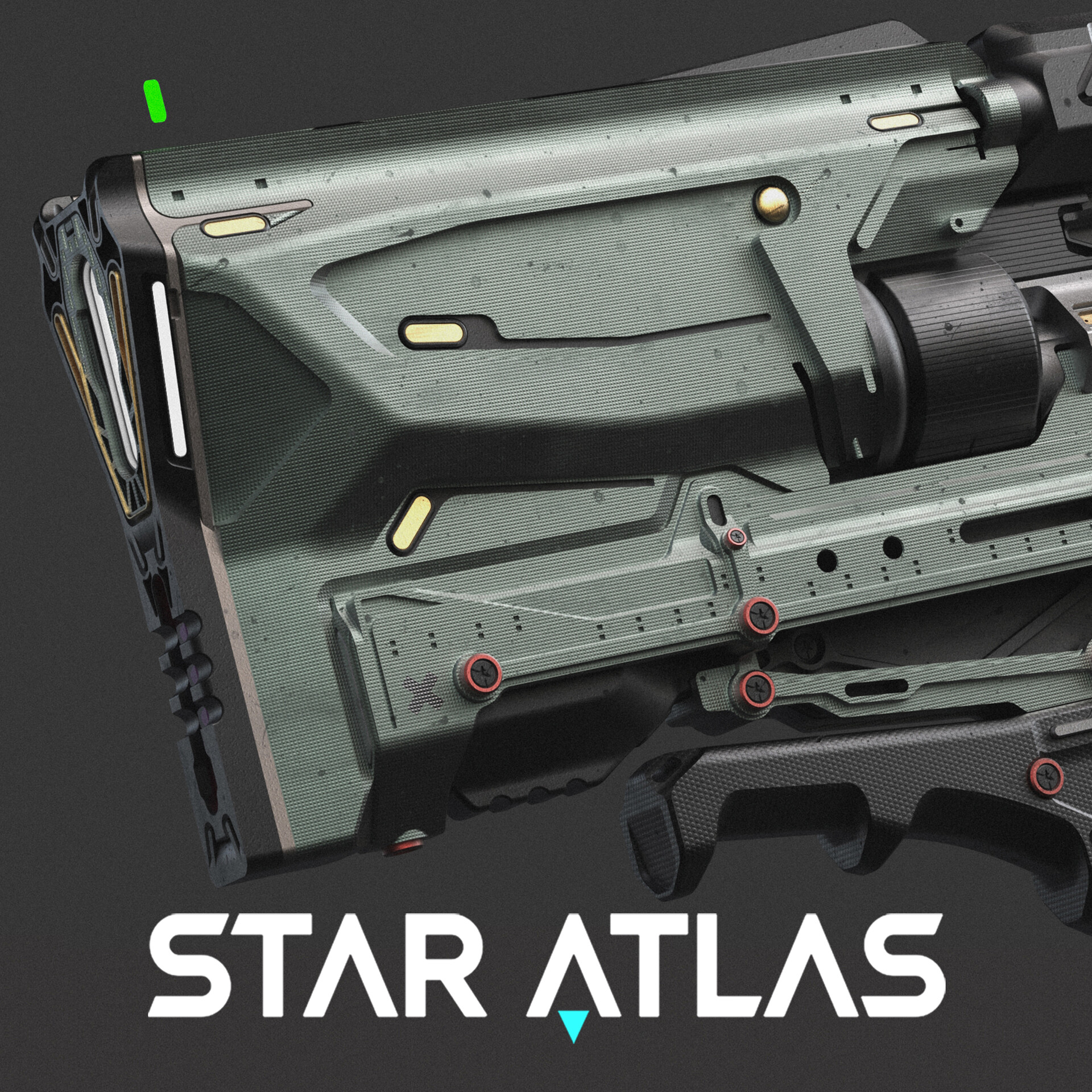 ArtStation - GAN - Energy Assault Rifle