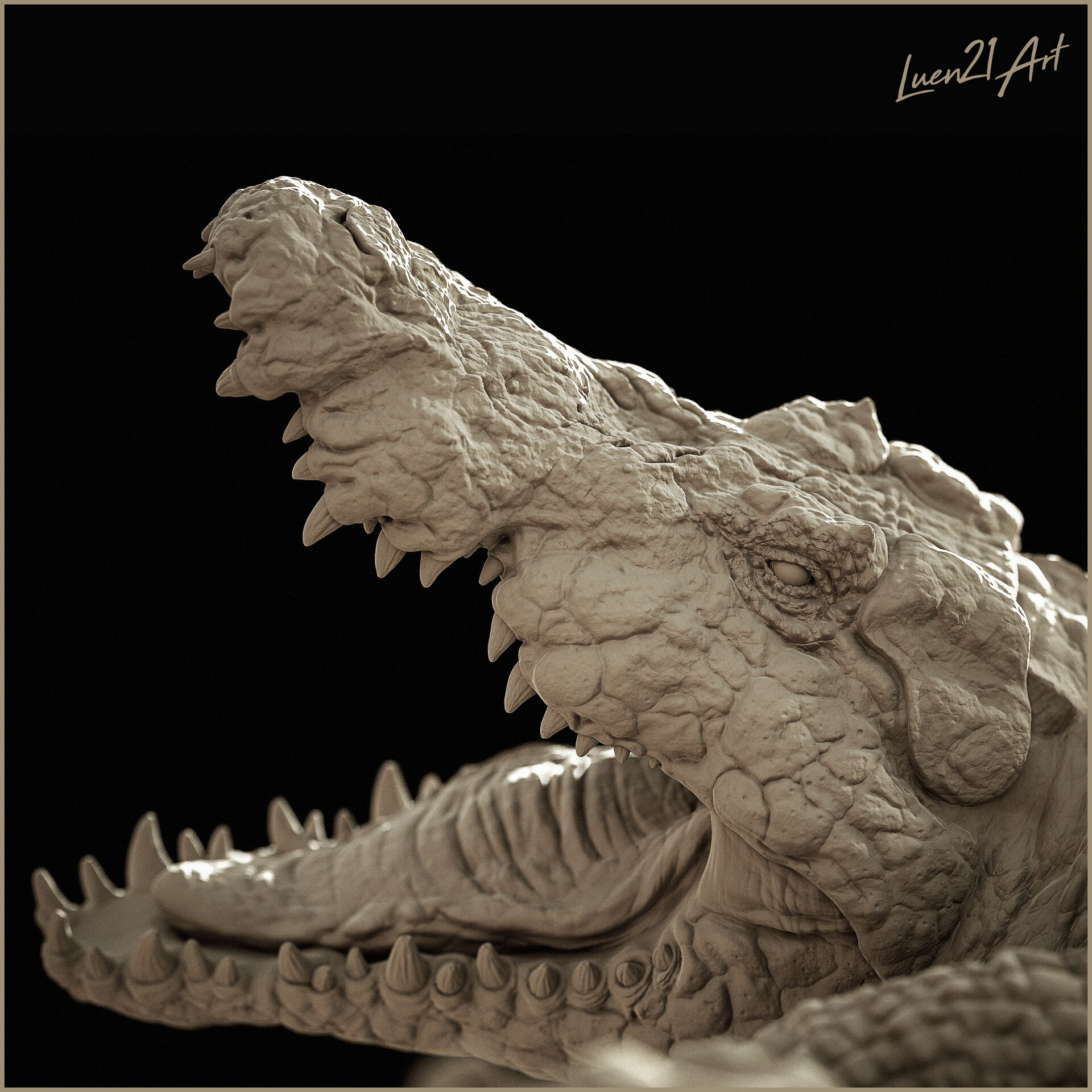 ArtStation - Crocodile