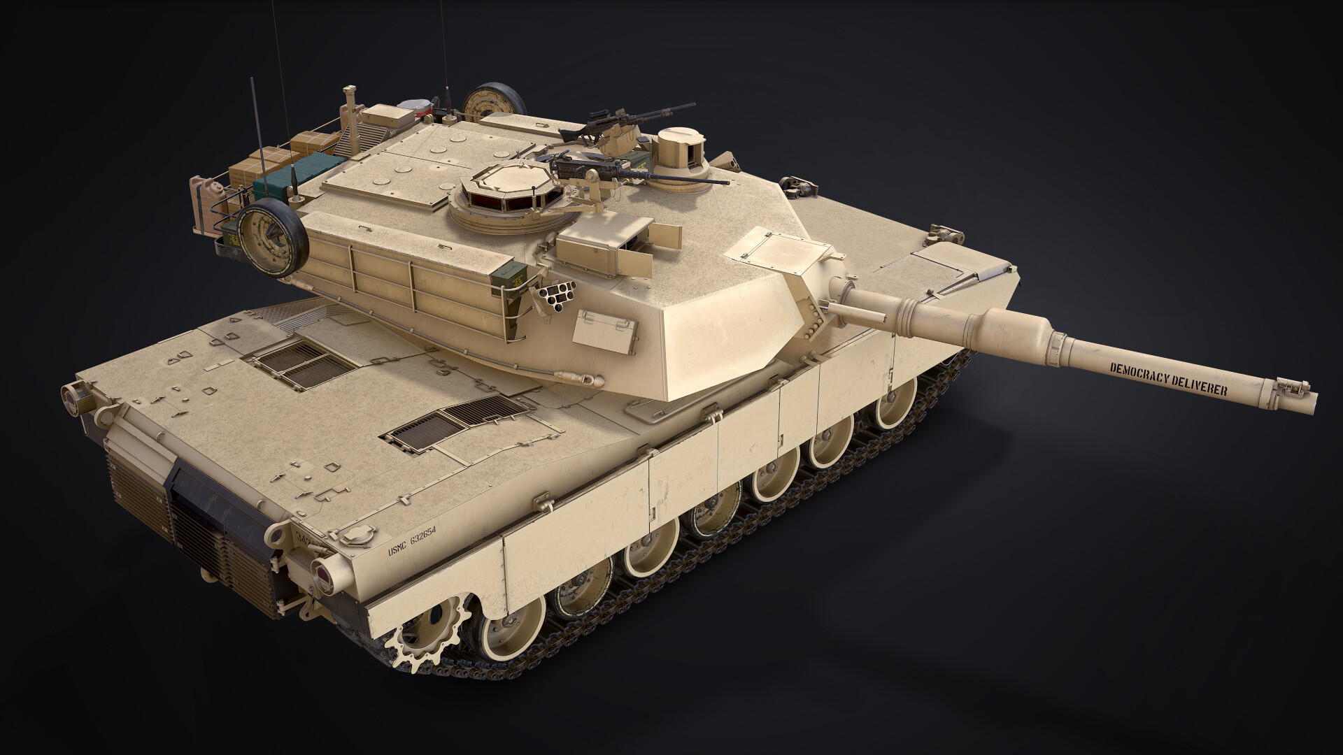 ArtStation - Abrams M1A2