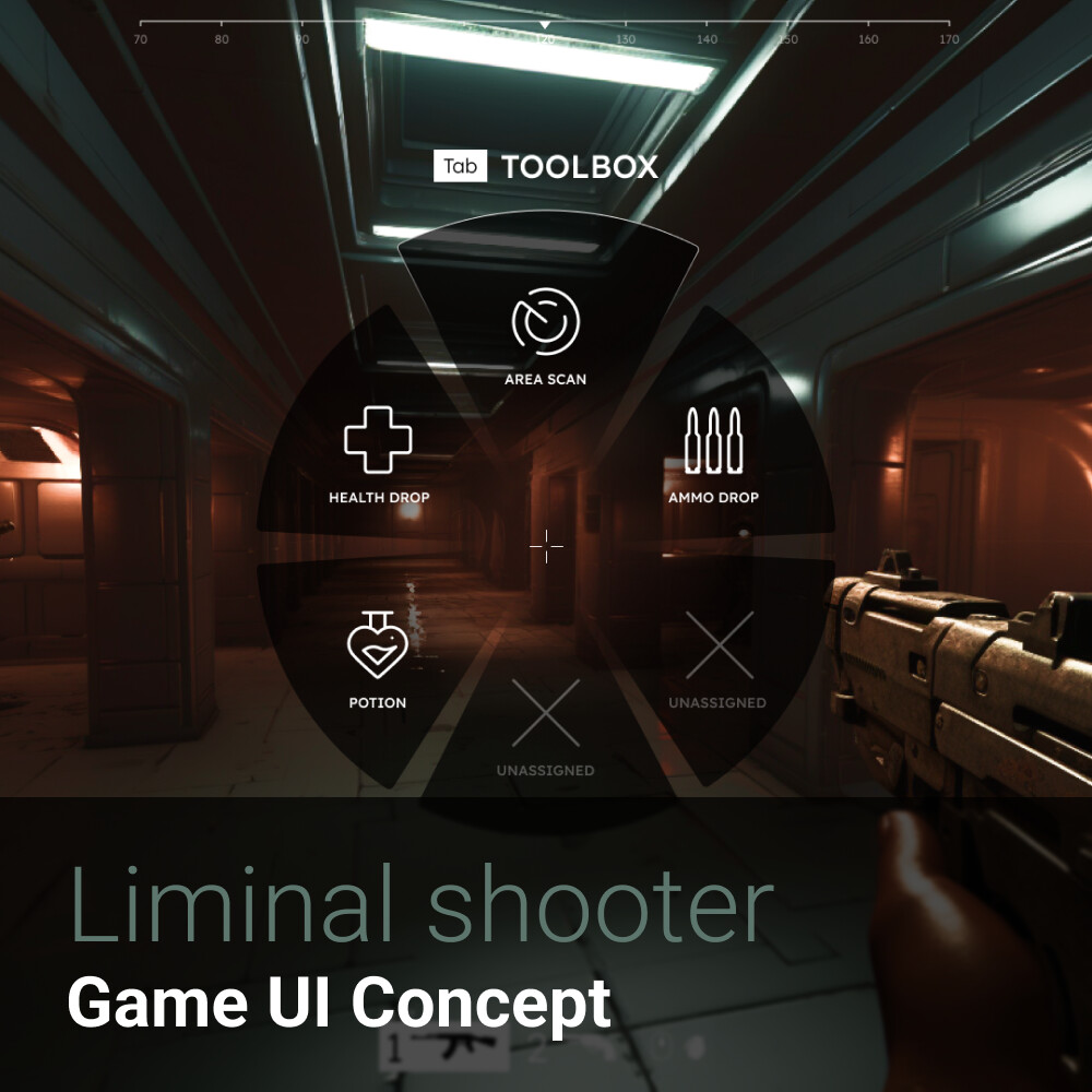 ArtStation - FPS Game UI concept - Liminal