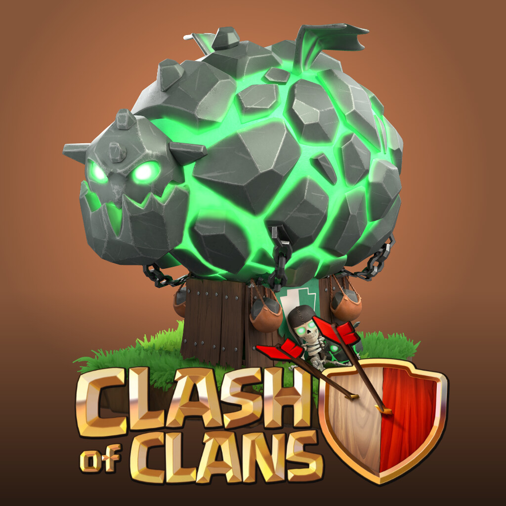ArtStation - Clash of Clans : Lavaloon