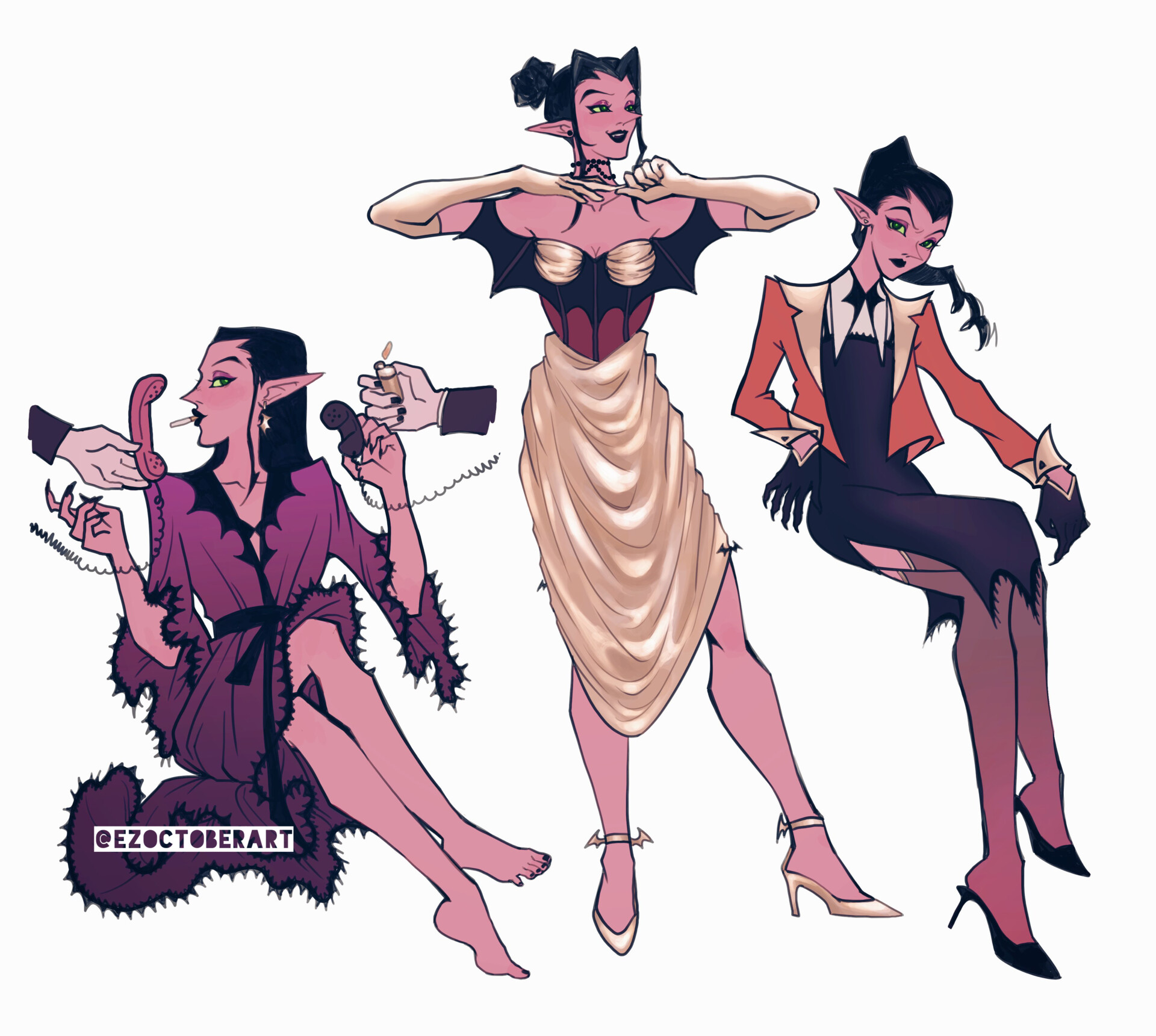 ArtStation - Supernatural Office Workers