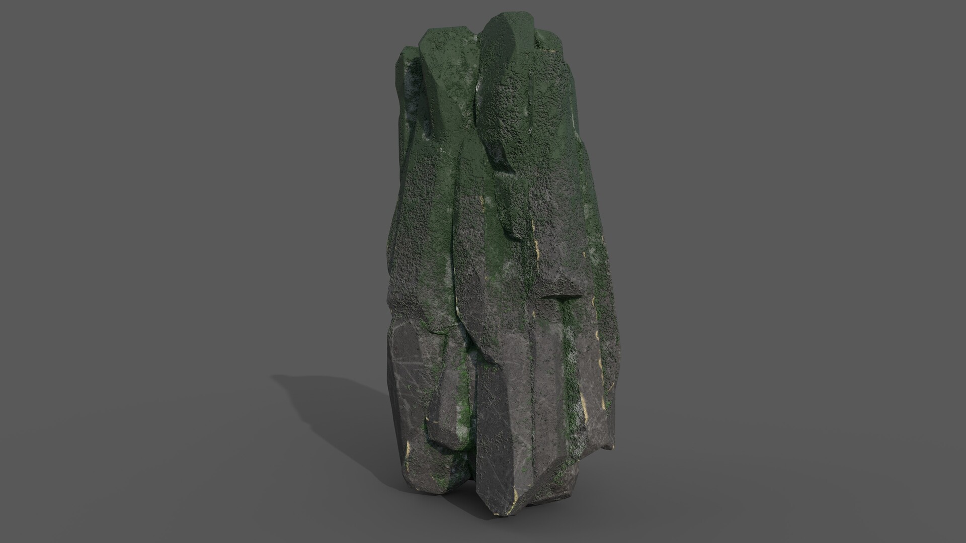 ArtStation - 3D Rock For Game Environment