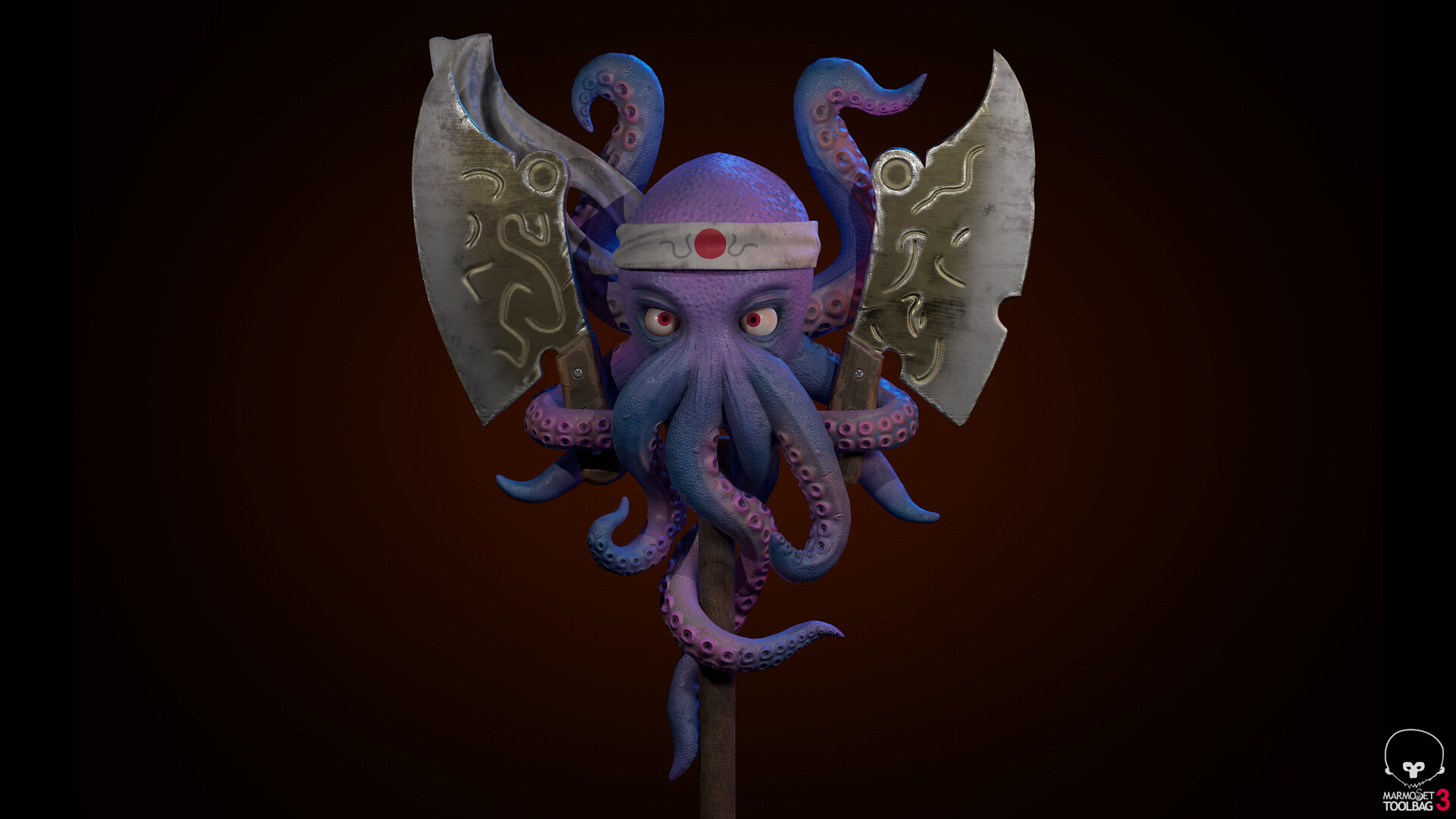 ArtStation - Octopus Axe