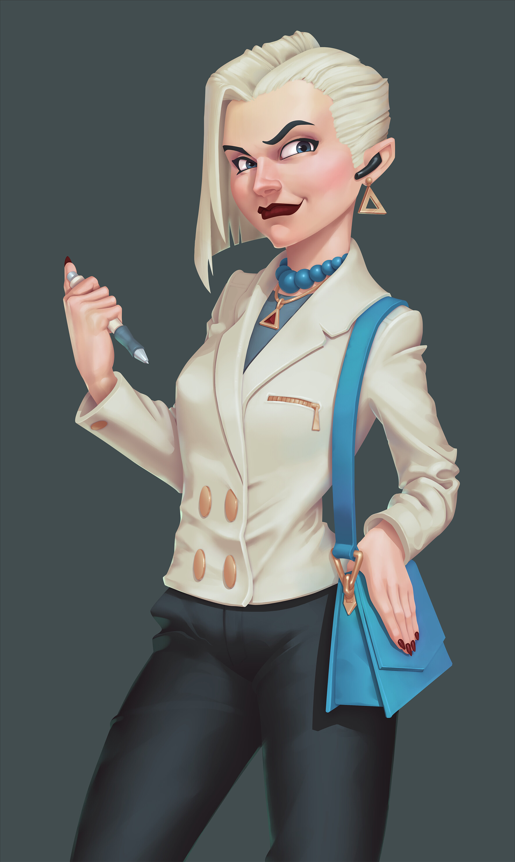 ArtStation - Cruel secretary