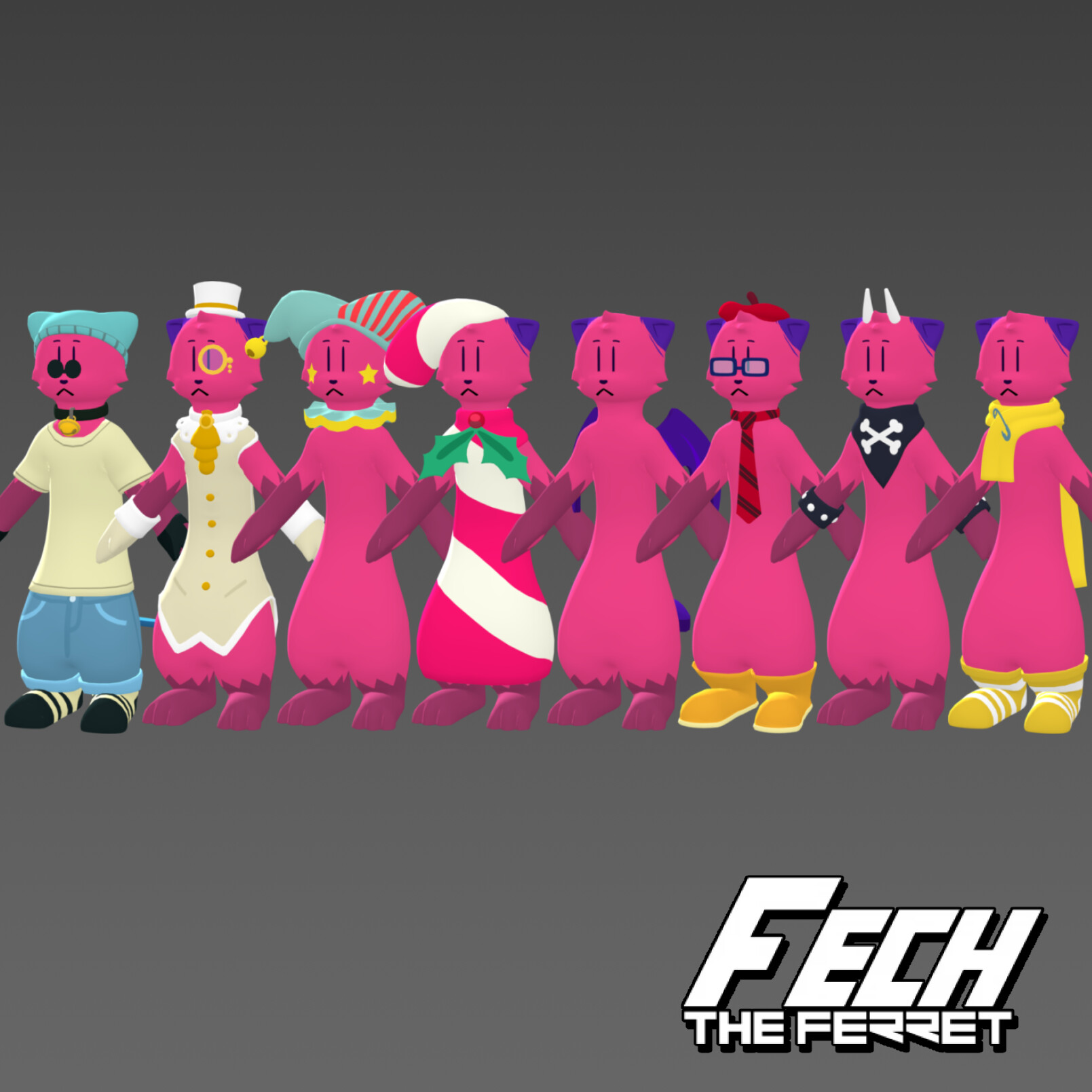 ArtStation - Fech the Ferret - Outfits