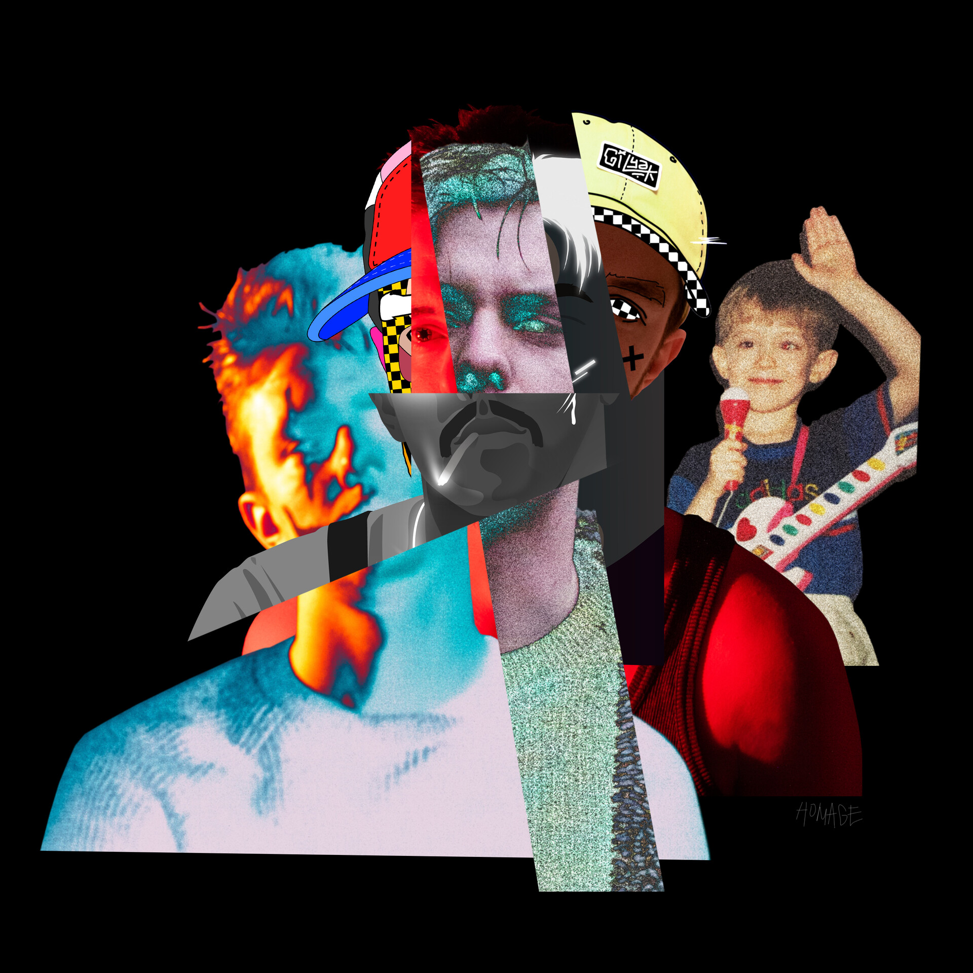 ArtStation - HOMAGE Album Covers