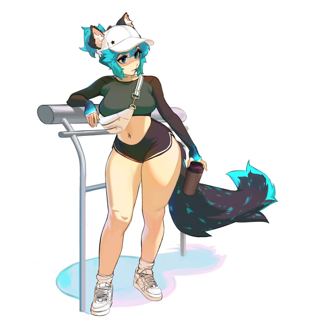 ArtStation - Reference sheet commissioned work