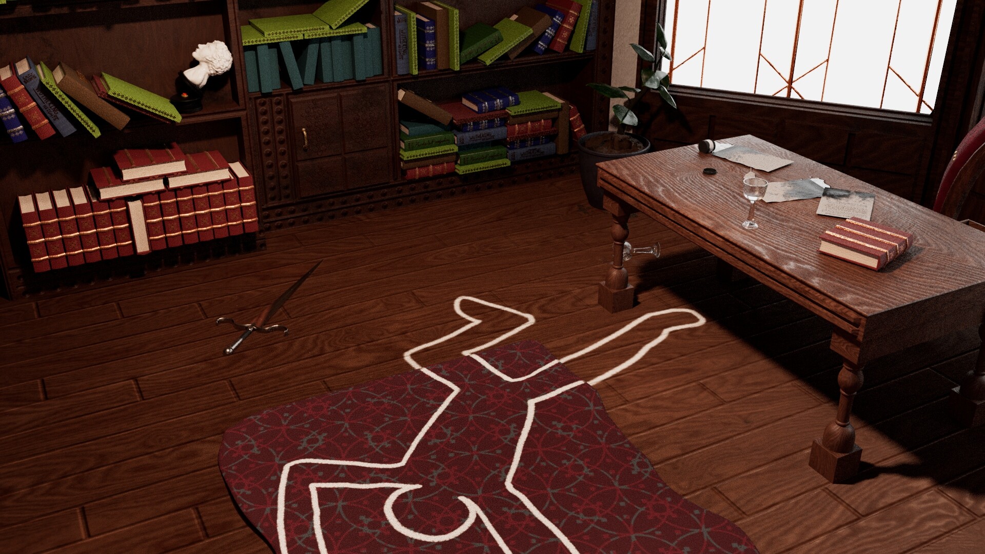 ArtStation - Murder Mystery Room