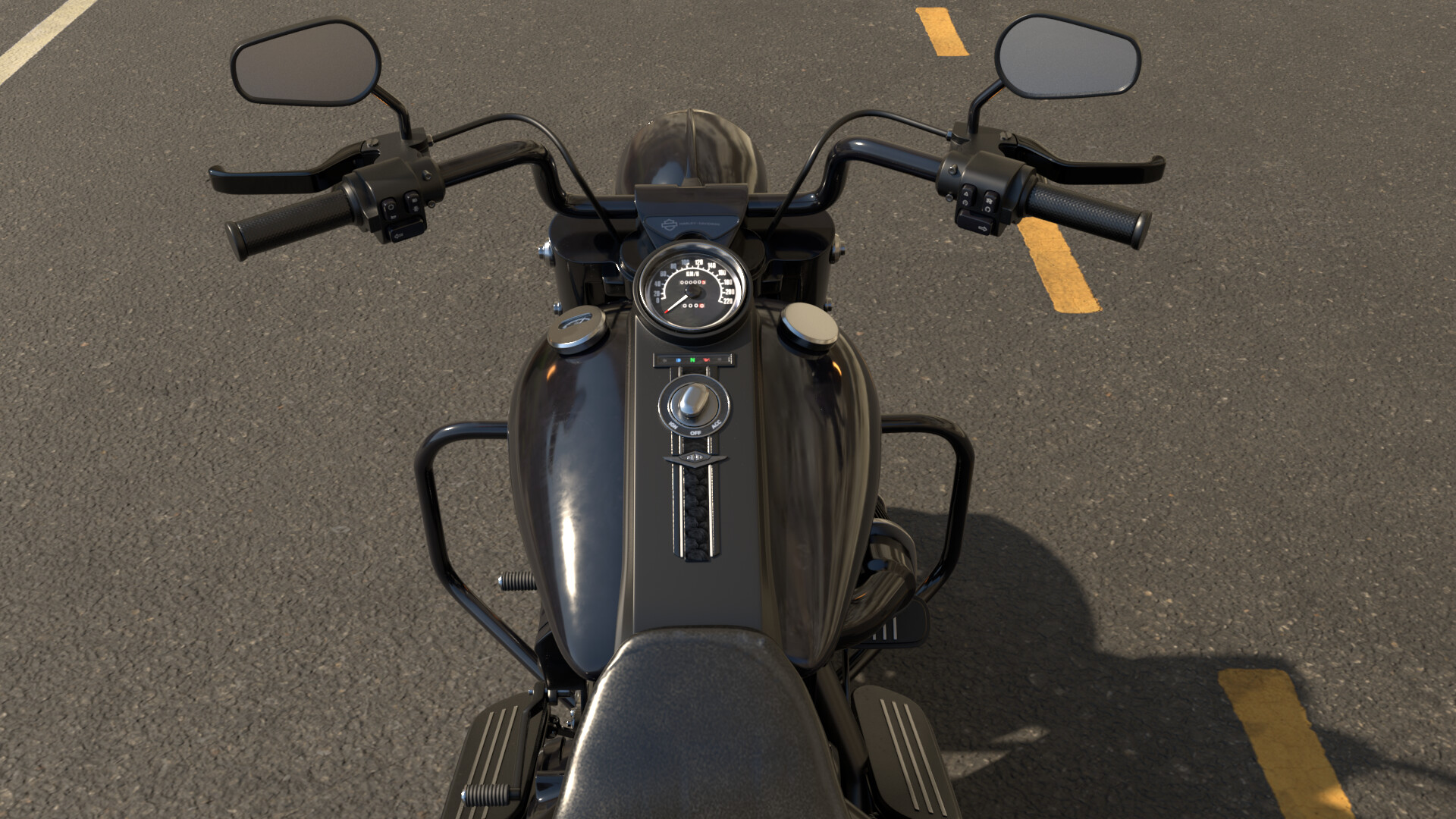 ArtStation - 3D Harley-Davidson Motorcycles