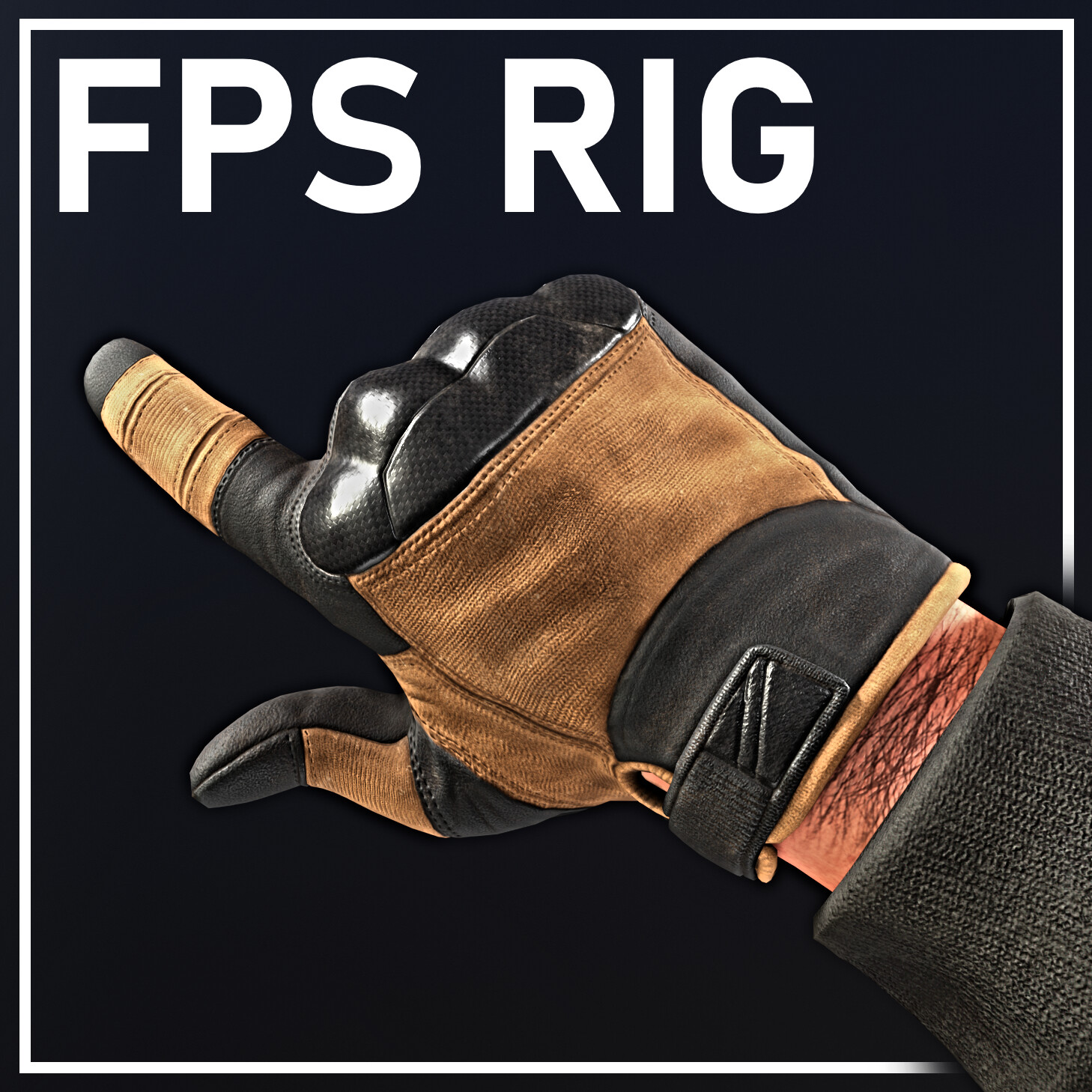 Jordan Welke - PBR Viewmodel Arms for Blender