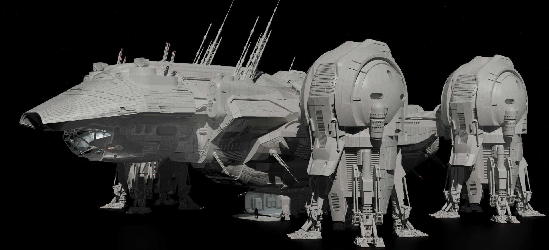 ArtStation - USCSS PROMETHEUS (on the ground)