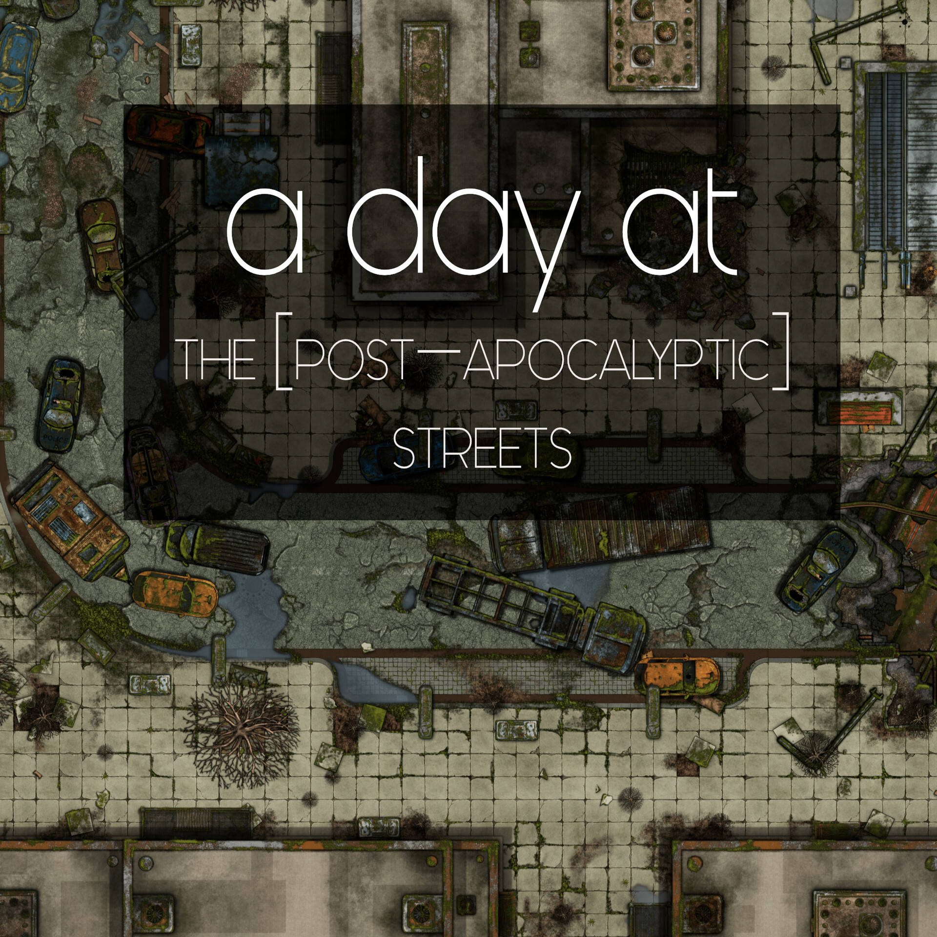 ArtStation - a day at the [post-apocalyptic] streets