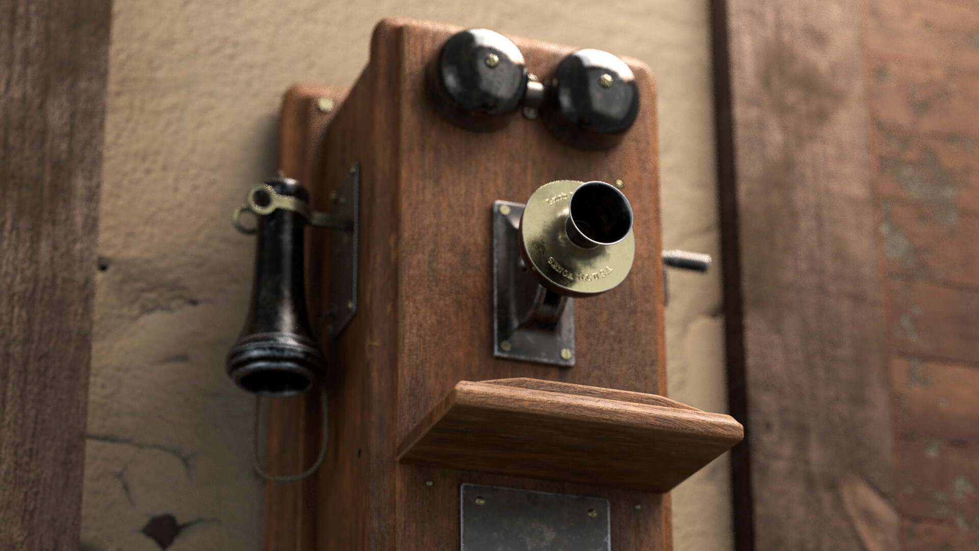 ArtStation - Old Telephone